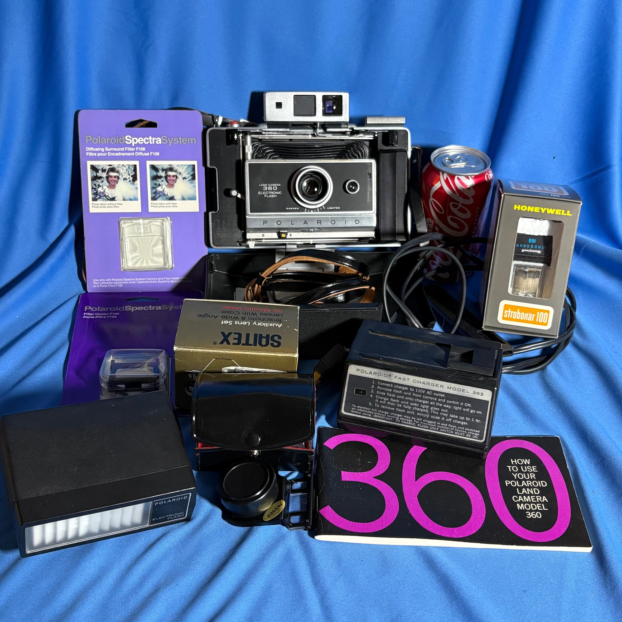 POLAROID Land Camera 360 Vintage Camera Lot #37051 | Auctionninja.com