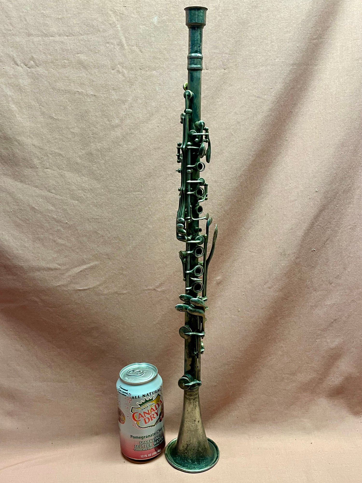 Antique Silverplate Clarinet - Loveri - Made In Paris, France #29178 ...