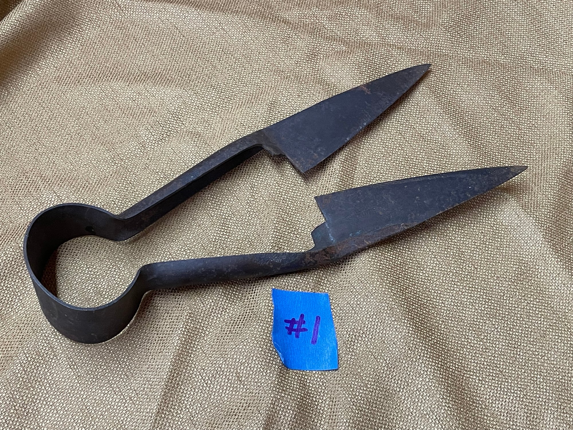 Antique Iron Sheep Wool Shears #24136 | Auctionninja.com