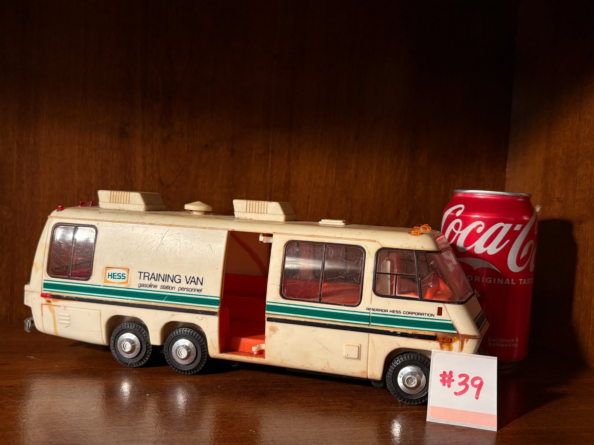 1978 HESS "Training Van" Toy Truck - Vintage #35394 | Auctionninja.com