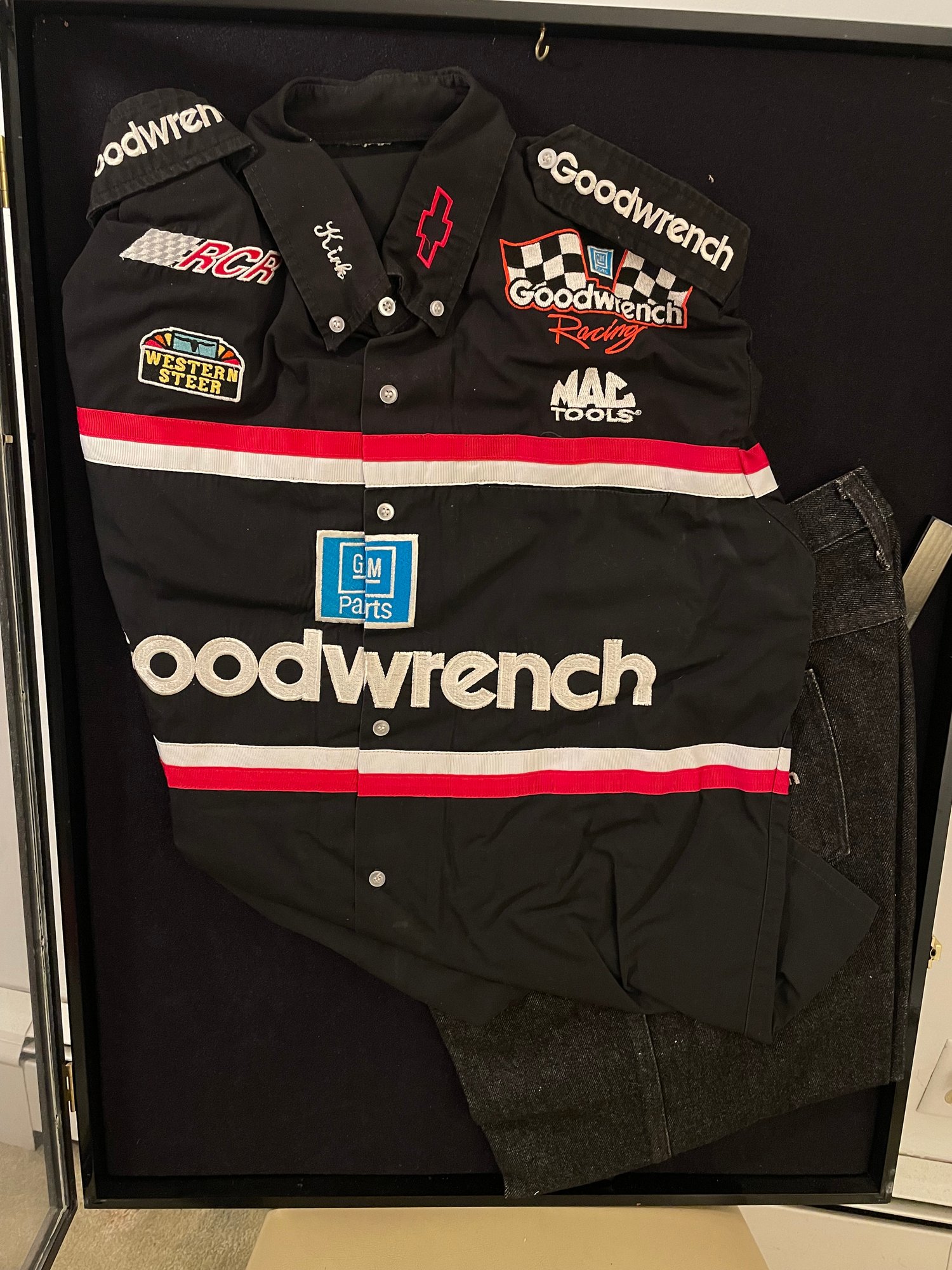 GM Goodwrench Dale Earnhardt SIMPSON Pit Crew Original Uniform #29269 ...