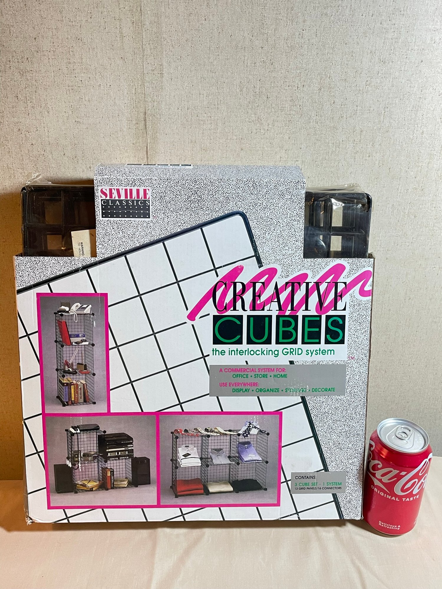 Creative Cubes Interlocking Grid Shelf System - New Old Stock #7308 ...