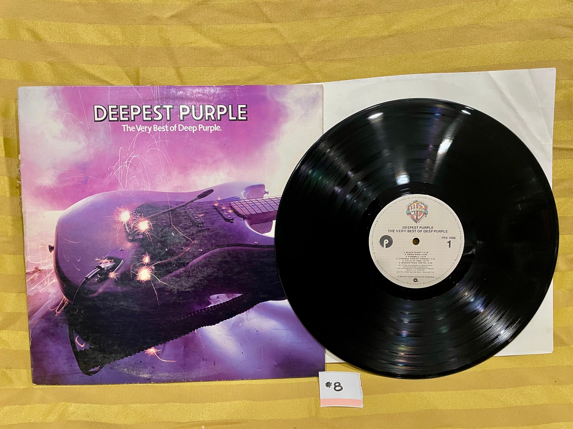 "Deepest Purple" The Very Best Of Deep Purple 1980 Vintage LP Vinyl ...