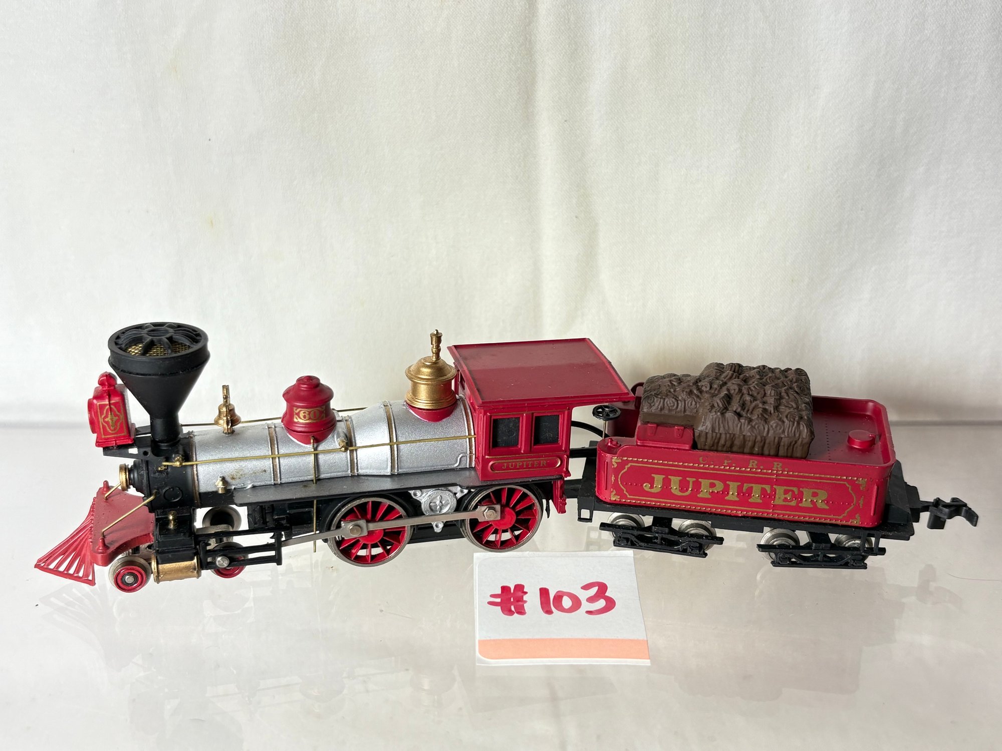 C.P.R.R. Jupiter Locomotive & Tender HO Gauge Model Railroad Trains ...