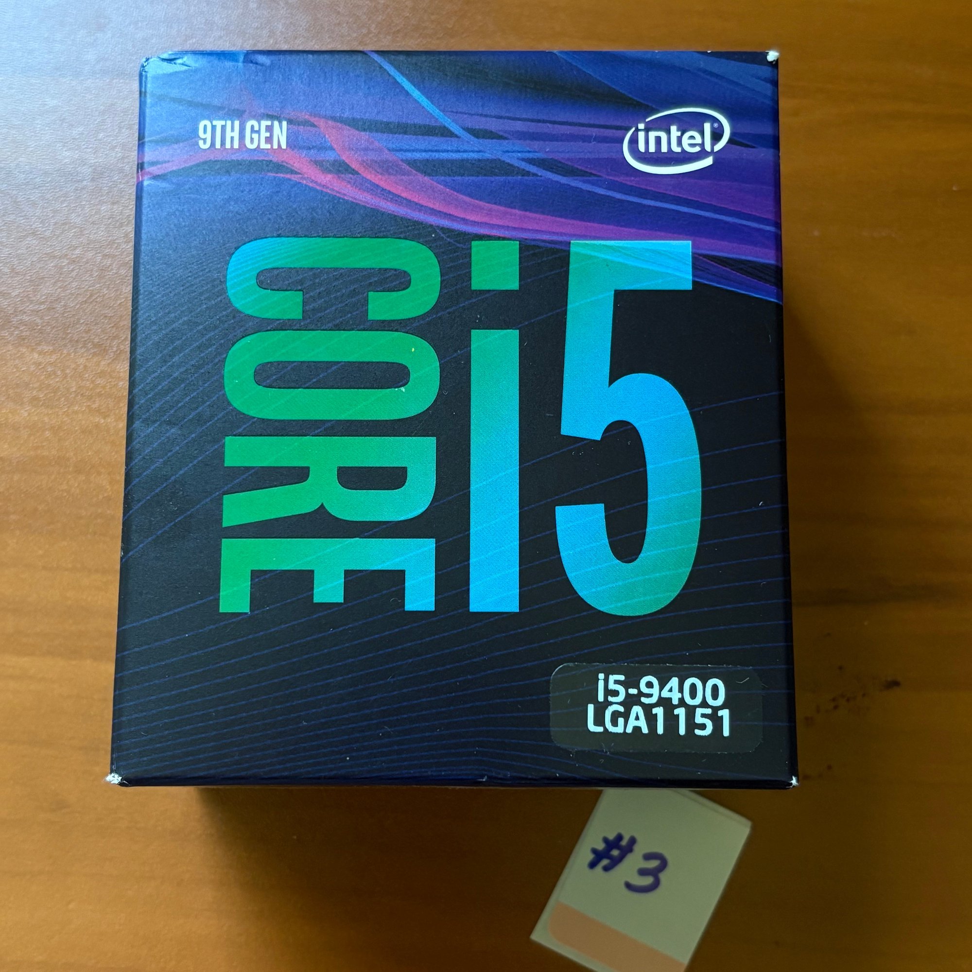 Intel Core I5-9400 Desktop Processor NEW OLD STOCK Computer Component ...