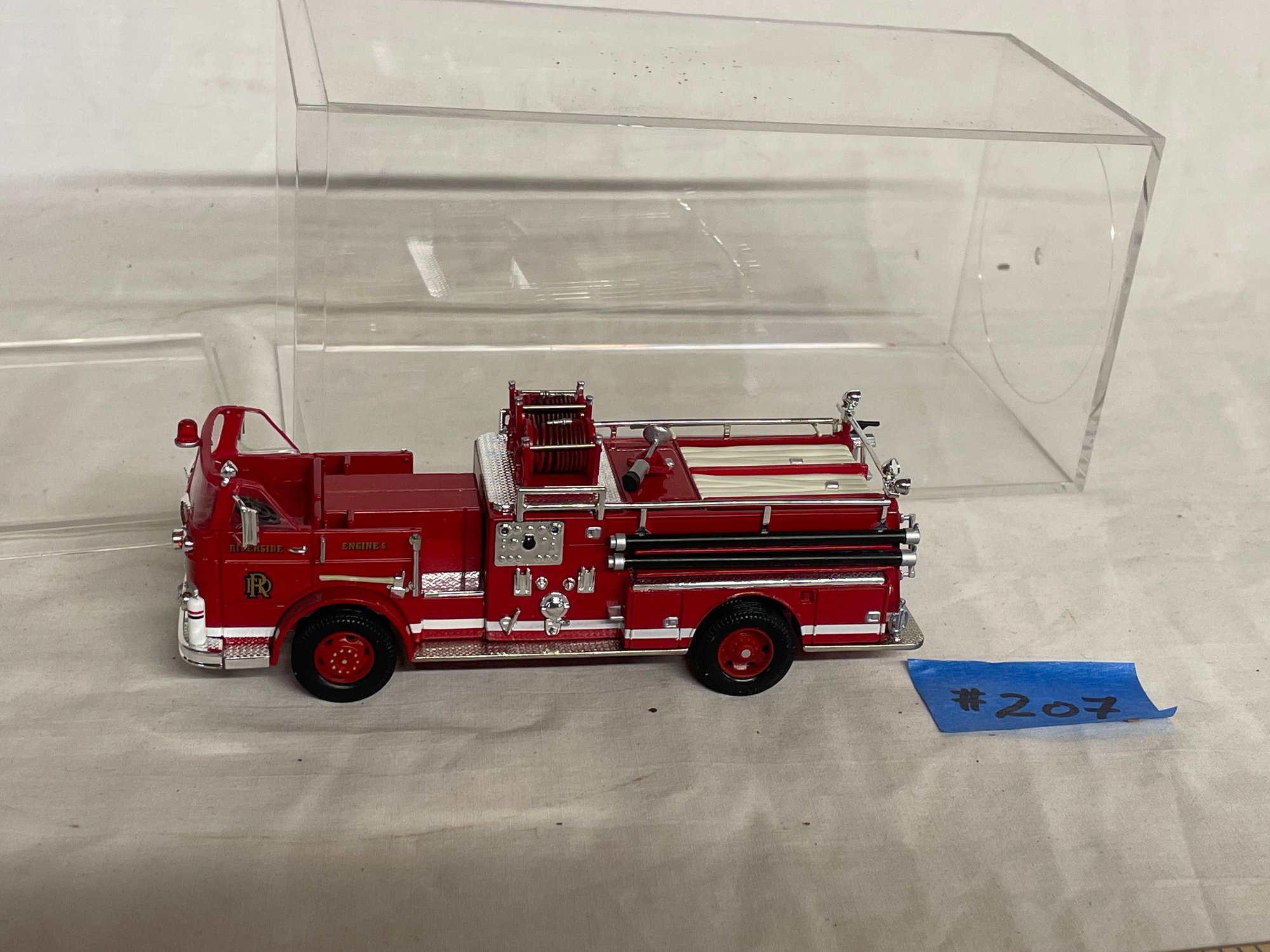 CORGI Seagrave Model Fire Truck - Riverside Fire Department #24823 ...