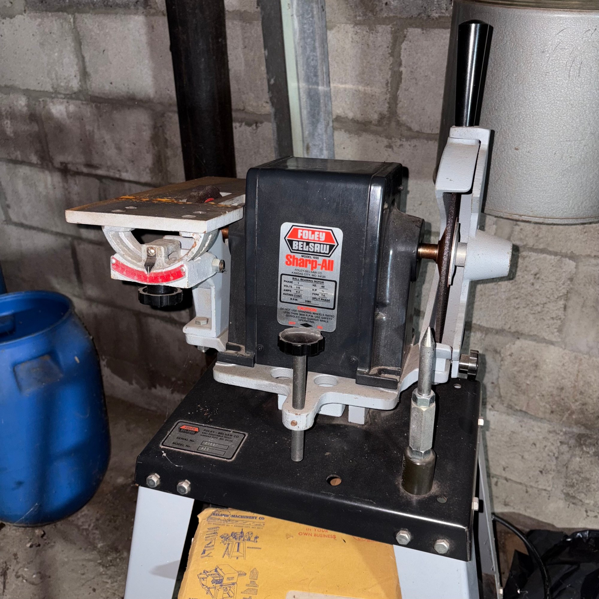 FOLEY BELSAW Model 1055 "Sharp-All" Blade Sharpener & Grinder (More ...