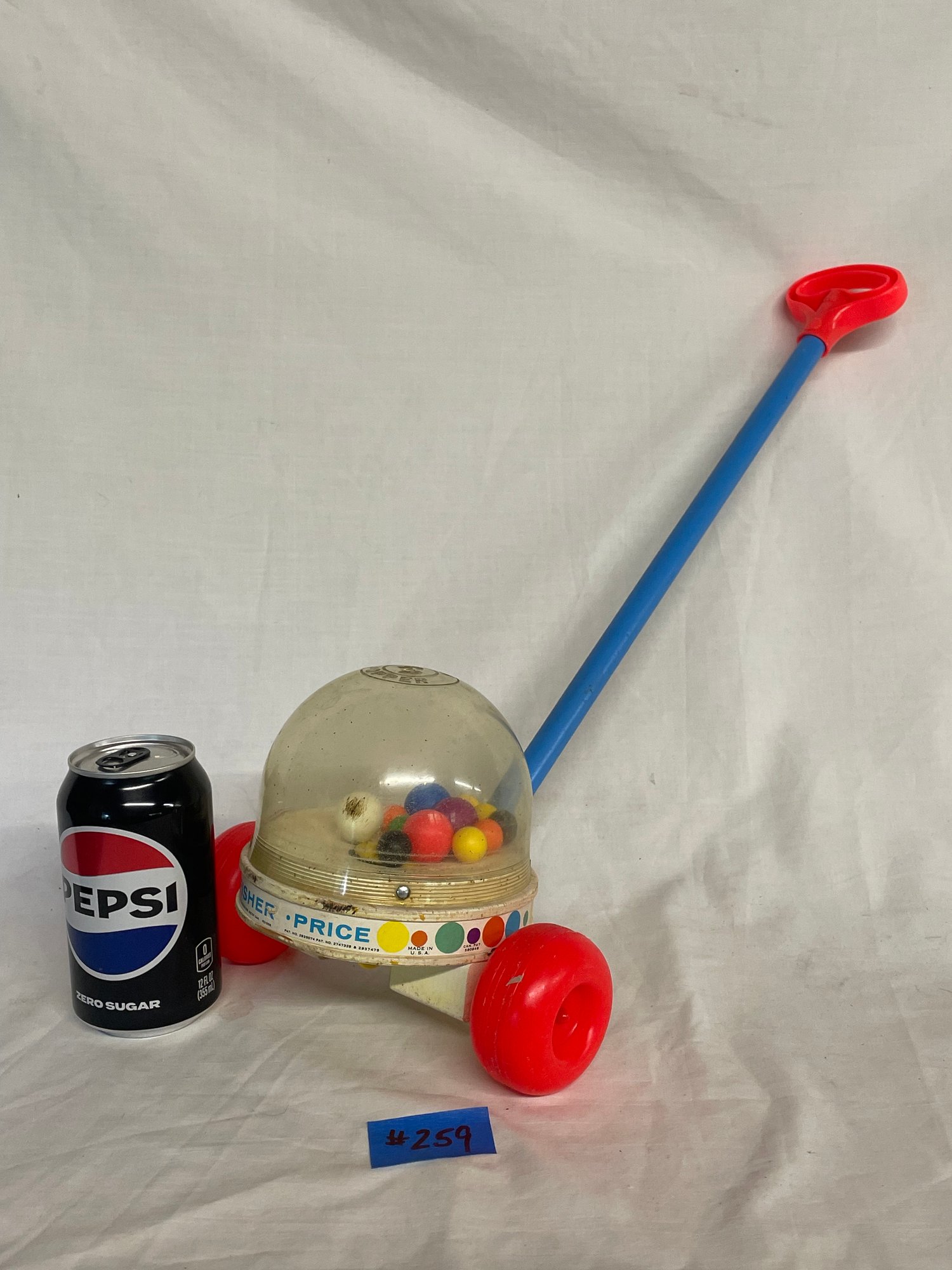 Fisher Price "Corn Popper" Push Toy - Vintage #24876 | Auctionninja.com