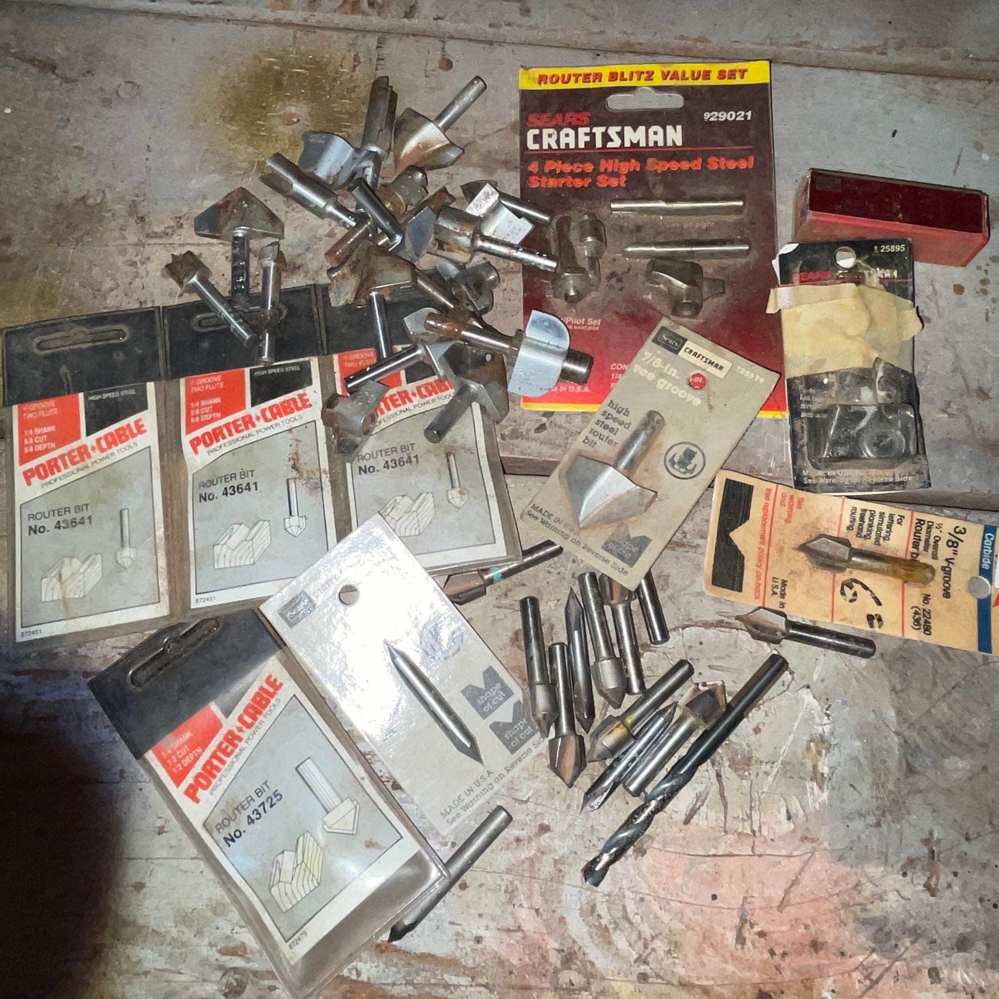 Router Bits SUPER LOT #22957 | Auctionninja.com
