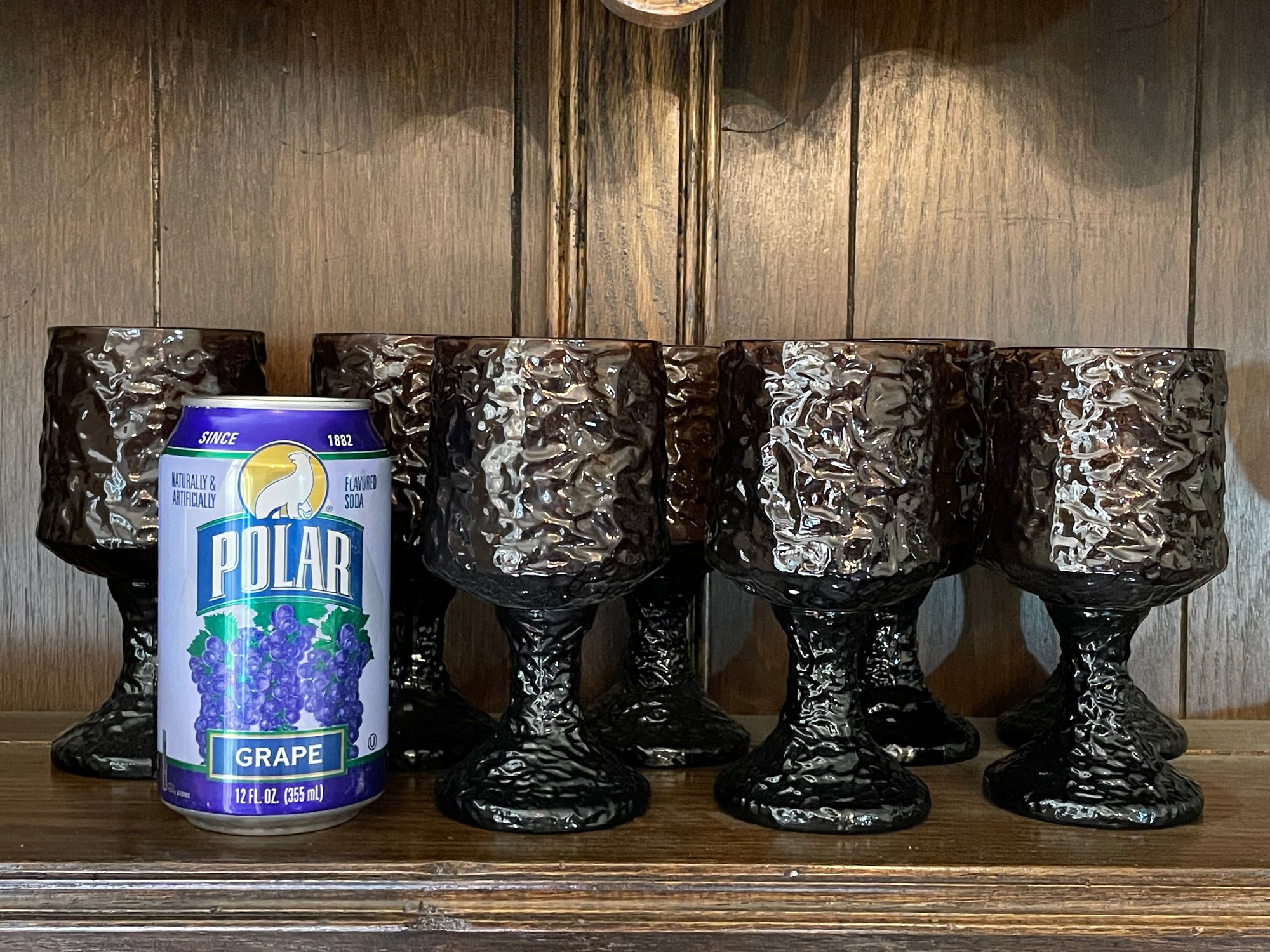 Set Of 8 Lenox Crystal "Impromptu" Goblets, Wine Glasses #9373 ...