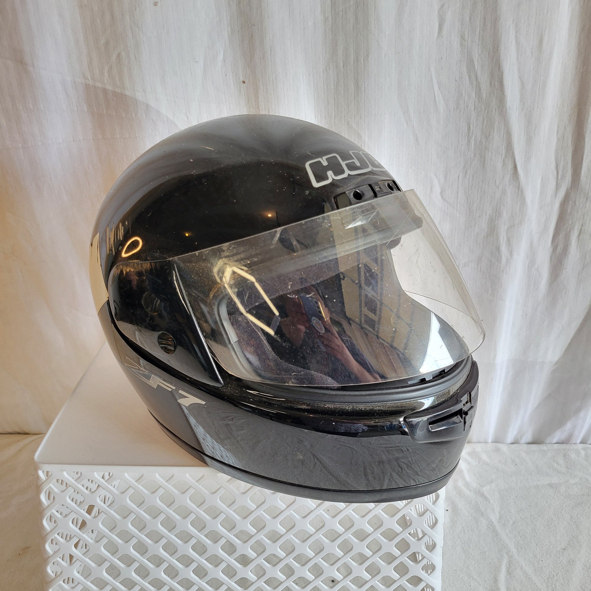 HJC Biker Helmet Size XL #1307 | Auctionninja.com
