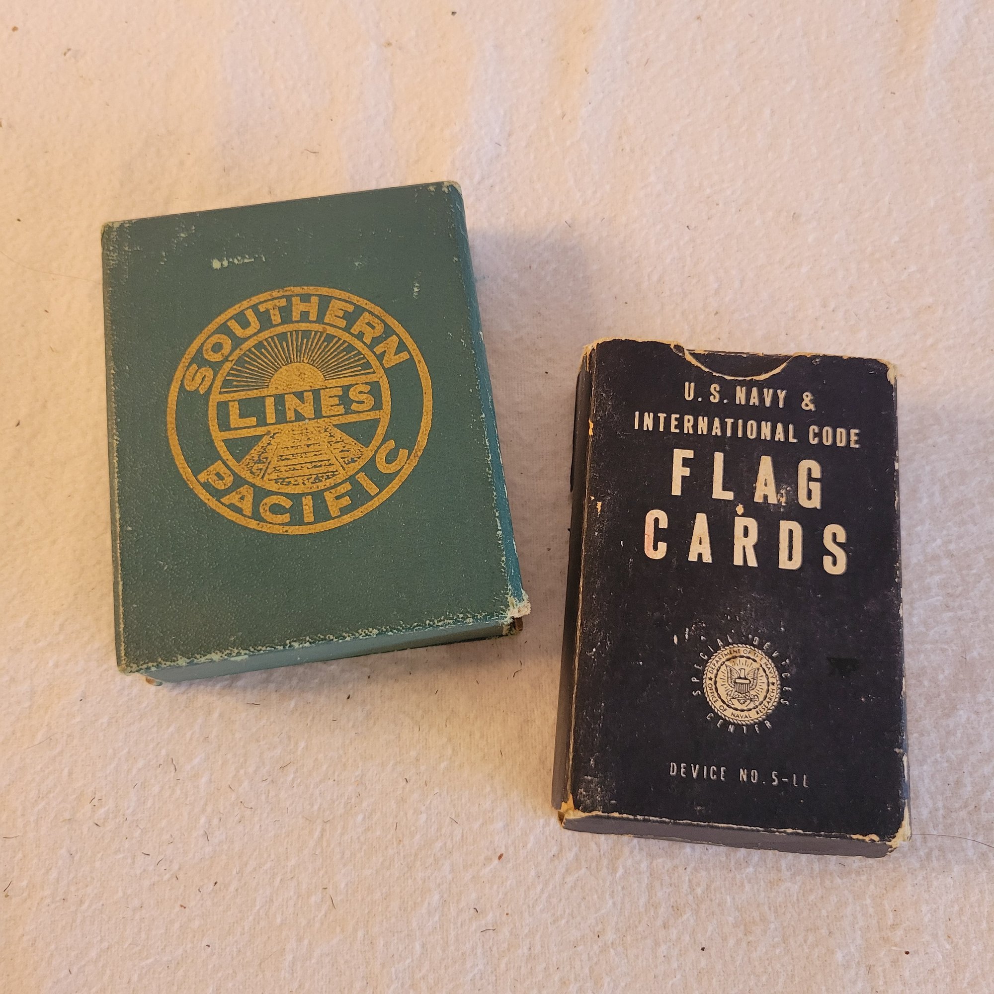 US Navy Flag Cards And Southern Pacific Playing Cards #1279 ...