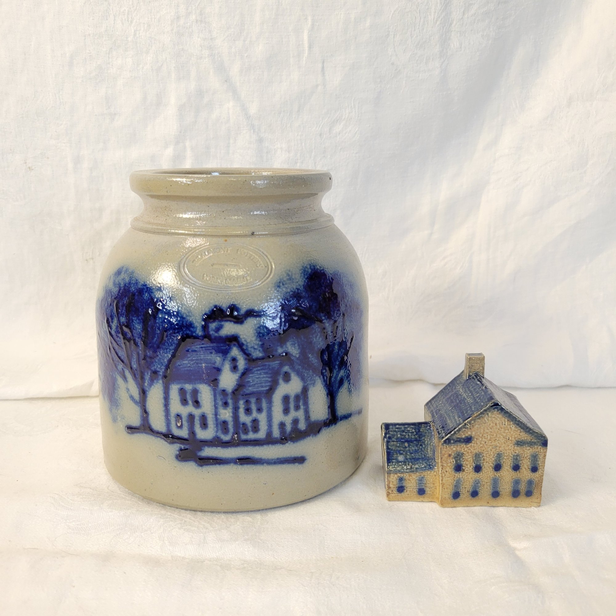 1981 Beaumont Pottery Crock And Stoneware House M. Stebner, Ohio #1935 ...