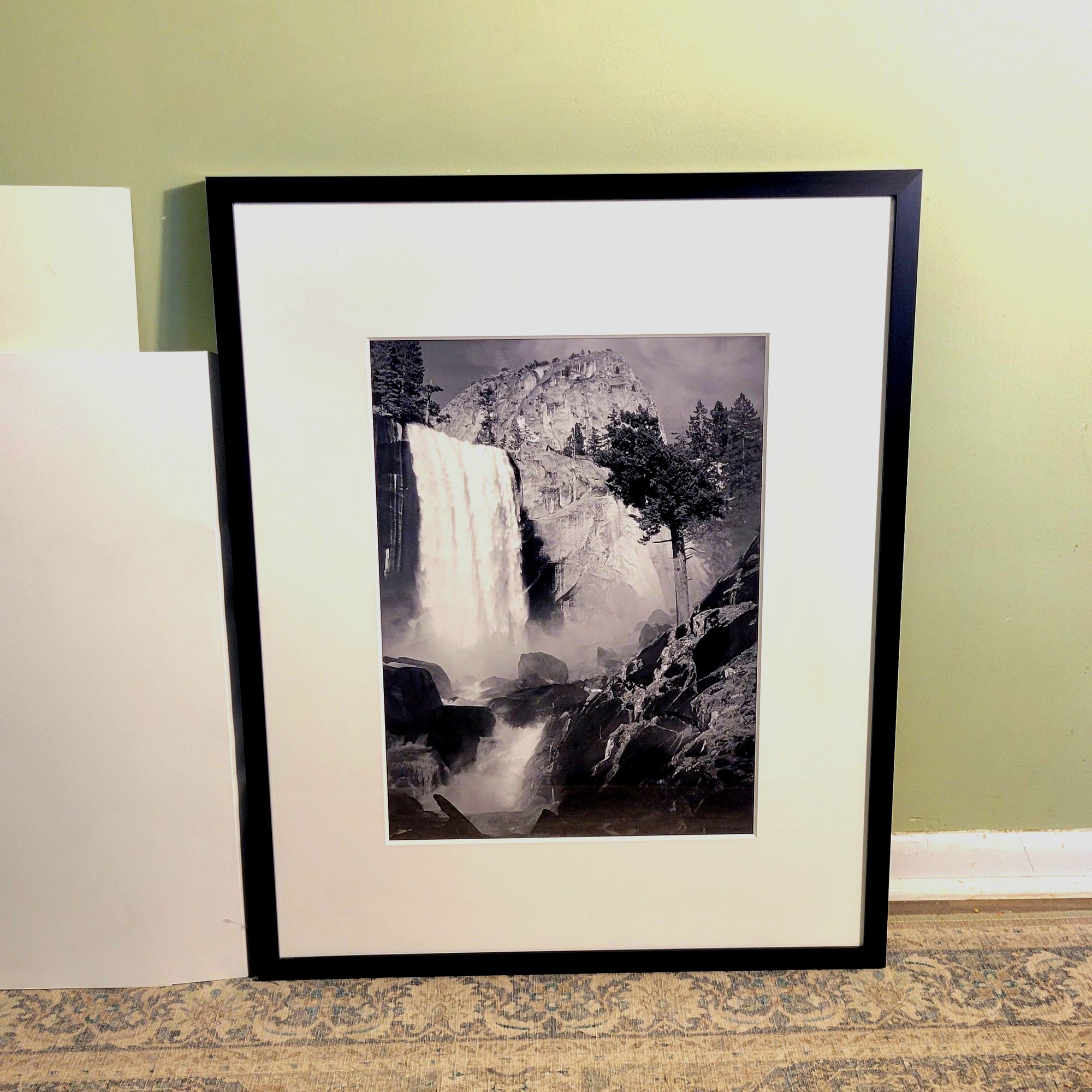 Ansel Adams "Vernal Falls" With Certificate Of Authenticity #2486 ...