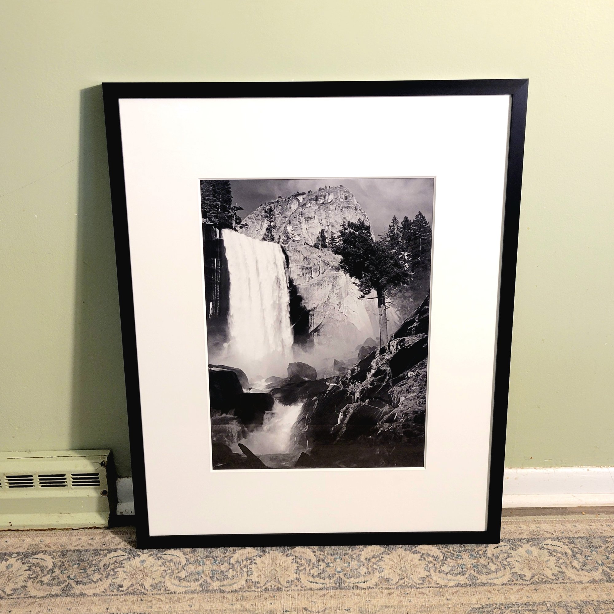 Ansel Adams "Vernal Falls" With Certificate Of Authenticity #2486 ...