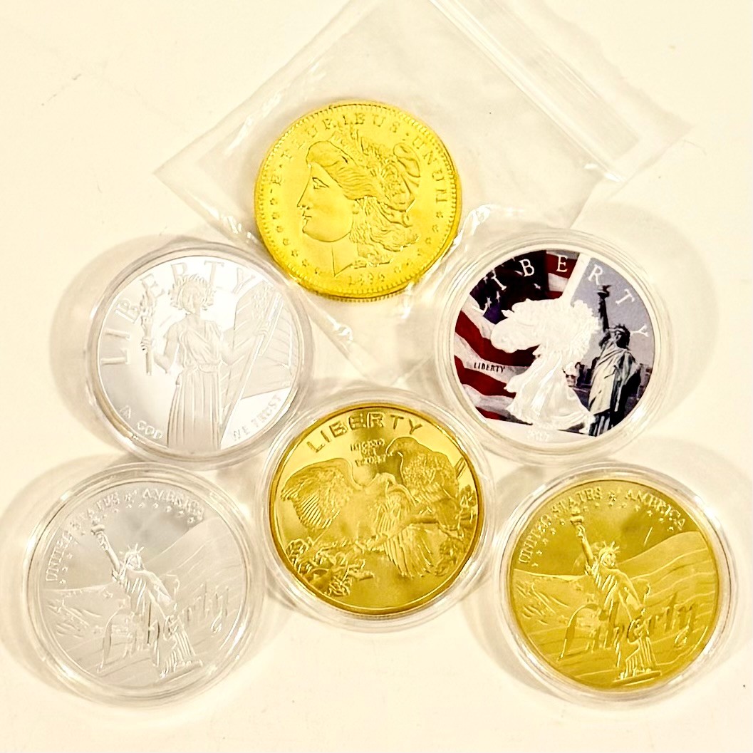 Set Of Liberty Collector Keepsake Coins *No Monetary Value #5969 ...