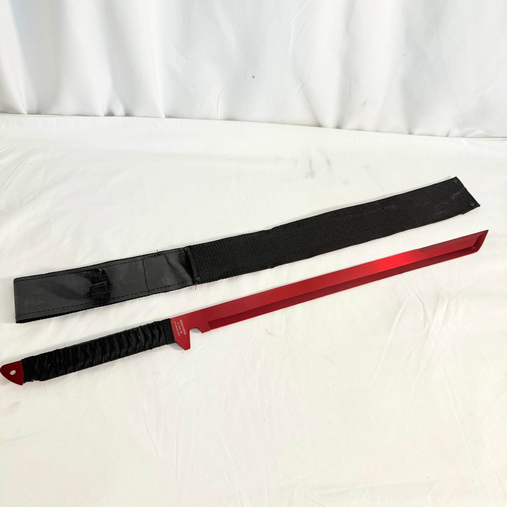 Red Hero Edge Ninja Sword #5983 | Auctionninja.com