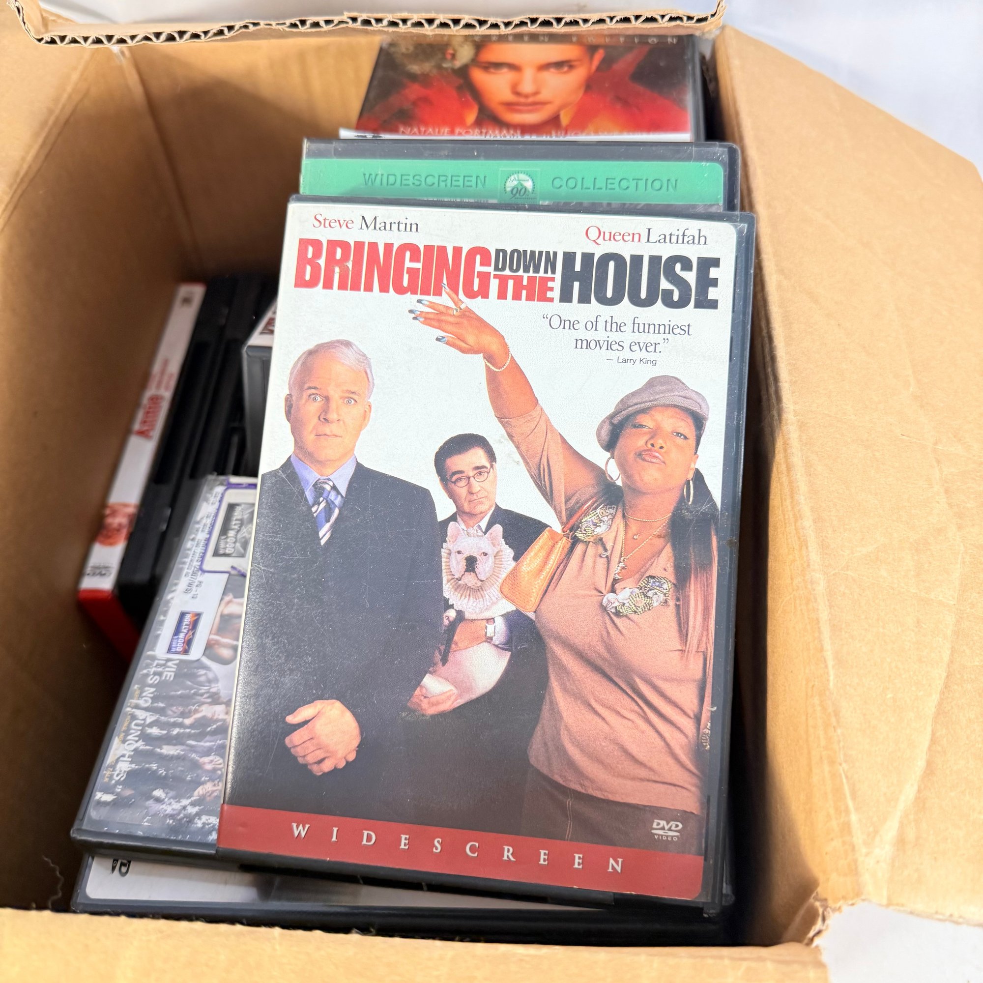 2 Boxes Of DVDS *Not All Titles Are Shown #6228 | Auctionninja.com