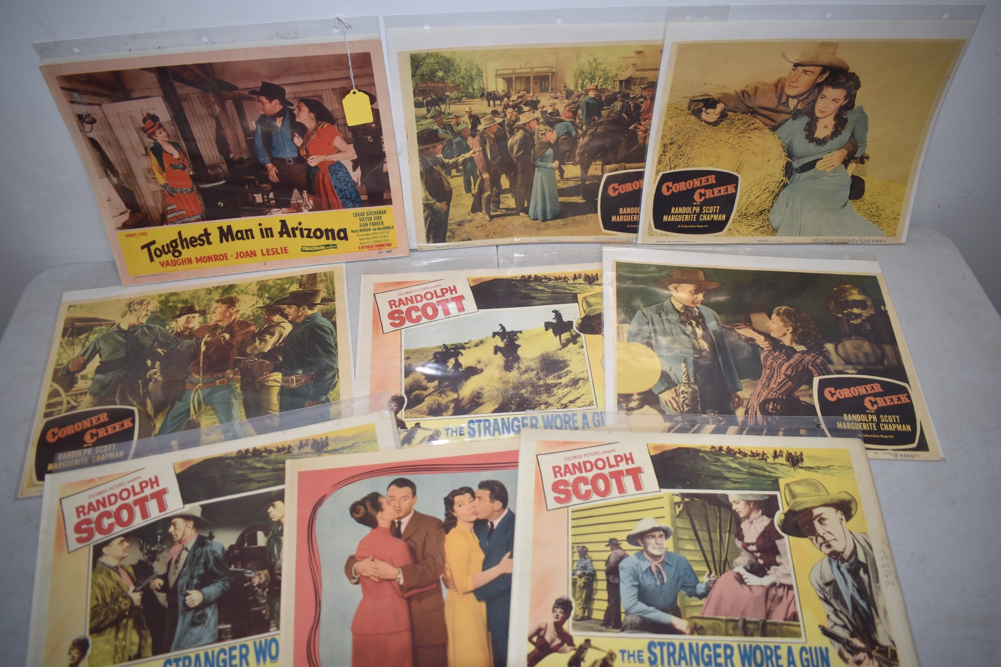 COLELCTION (20) VINTAGE MOVIE LOBBY CARDS #8297 | Auctionninja.com