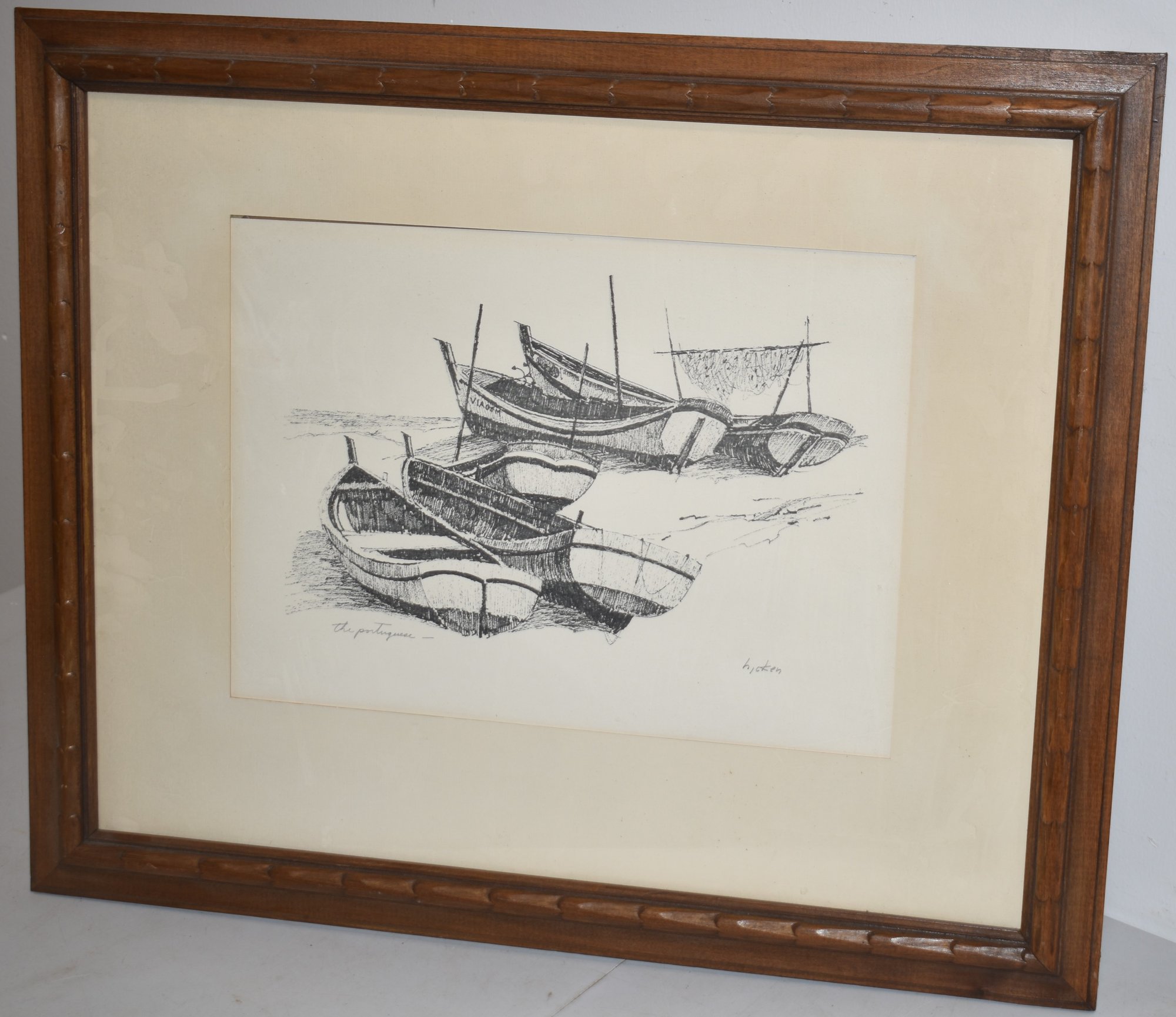PHILIP BURNHAM HICKEN PRINT #7254 | Auctionninja.com