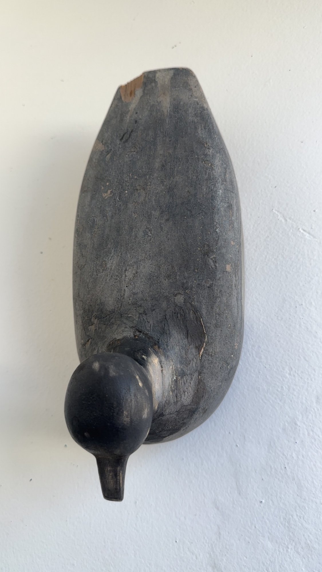 Hand Carved Vintage Wooden Duck Decoy. #2203 | Auctionninja.com