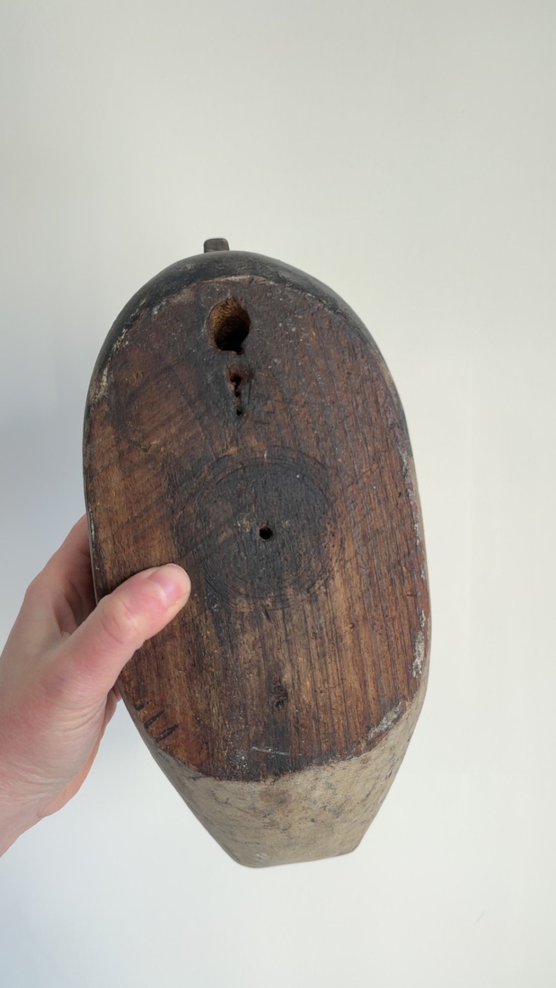 Hand Carved Vintage Wooden Duck Decoy. #2203 | Auctionninja.com