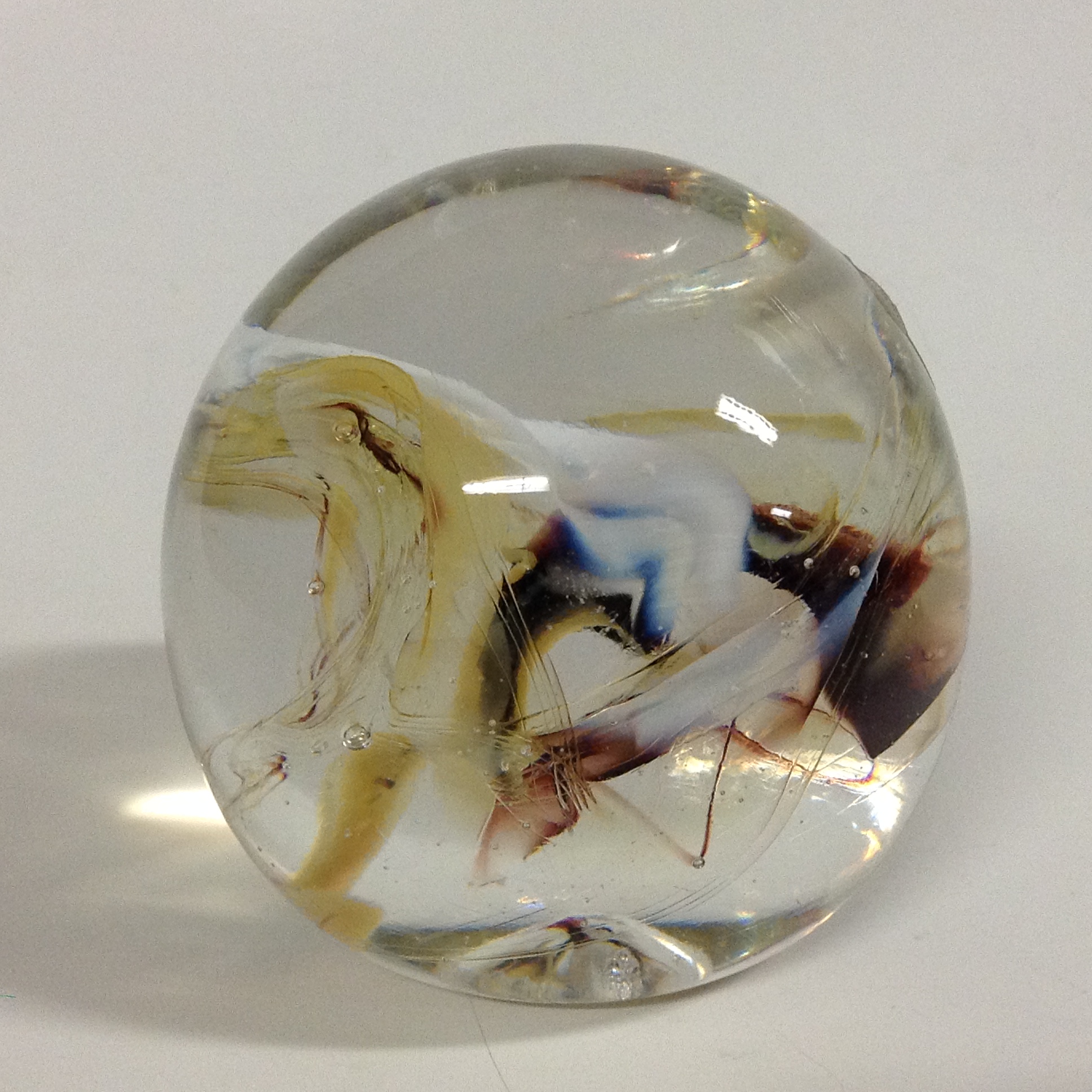 Beautiful Hofgut Sternen Paperweight - Glass Art #5748 | Auctionninja.com