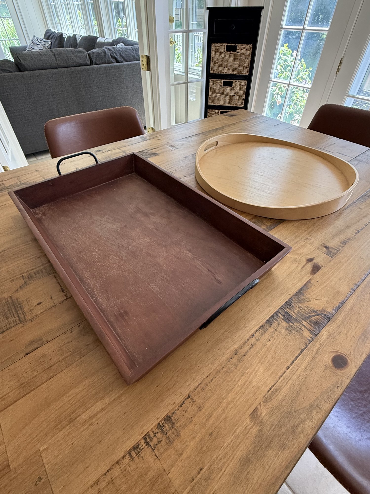 Two Beautiful Trays #1011 | Auctionninja.com