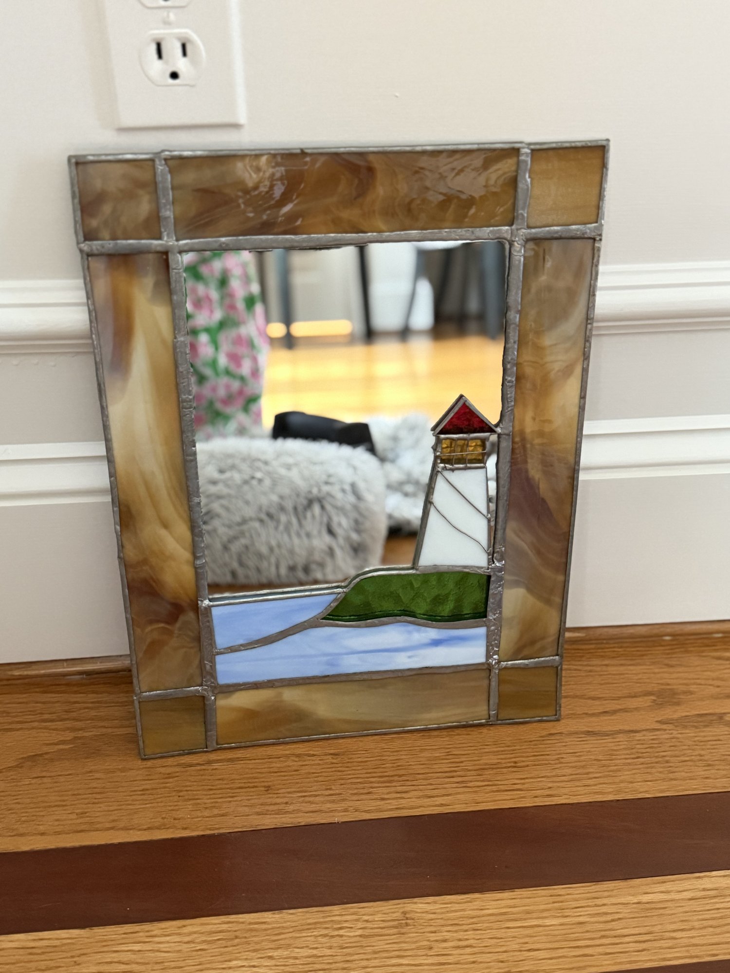 Cool Lighthouse Mirror #1047 | Auctionninja.com
