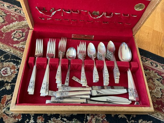 Community Flatware In Box (55 Piece Set) #2433 | Auctionninja.com