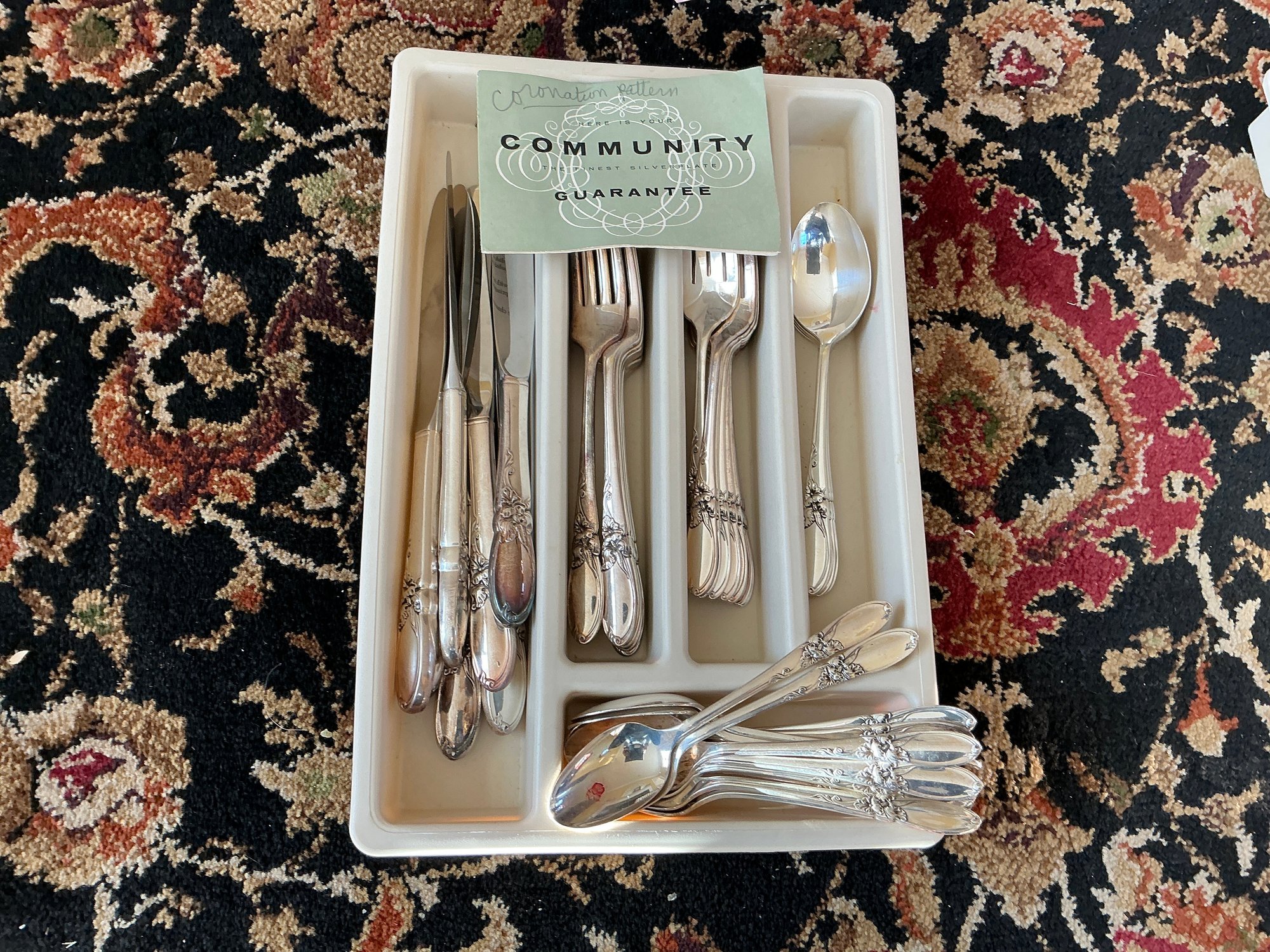 Community Silverware Set #2431 | Auctionninja.com