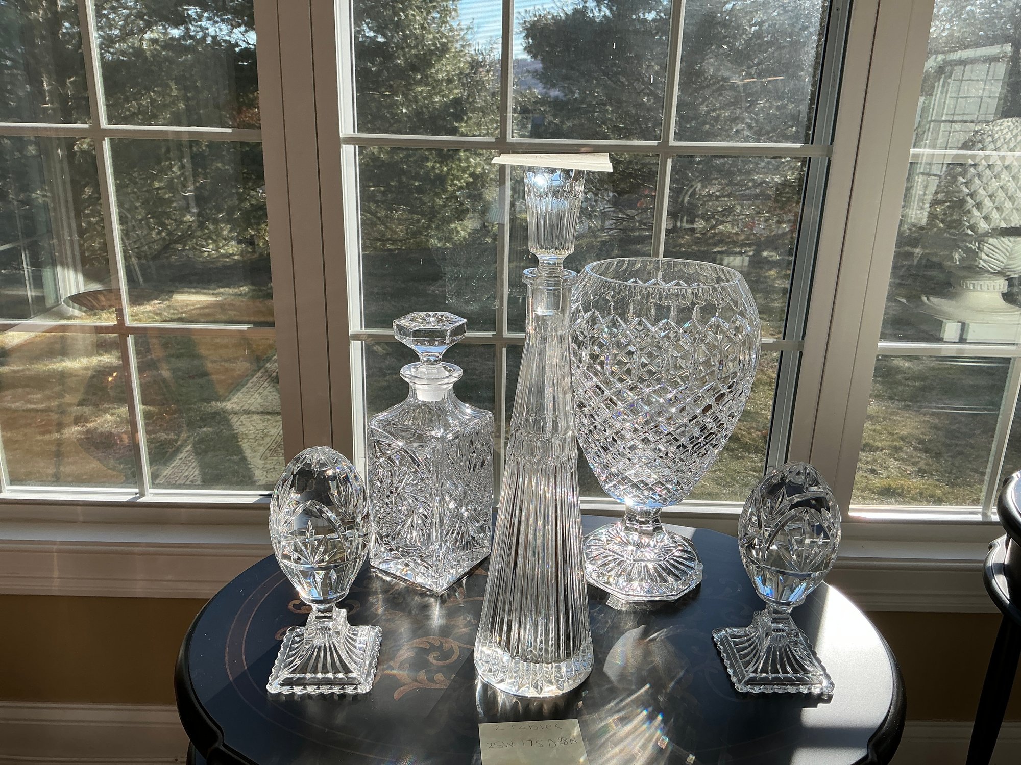 Stunning Expensive Crystal Collection, Some Vintage And Some Newer ...