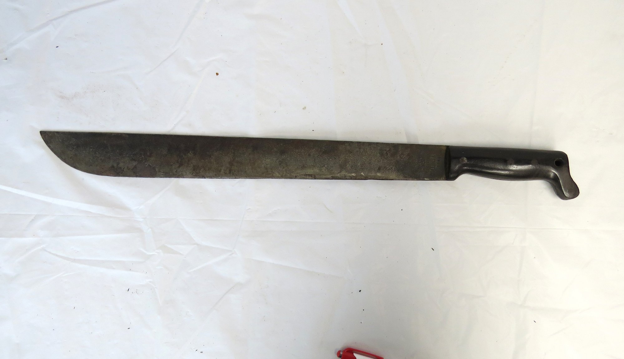 WWII Machete And Canvas Scabbard #2760 | Auctionninja.com