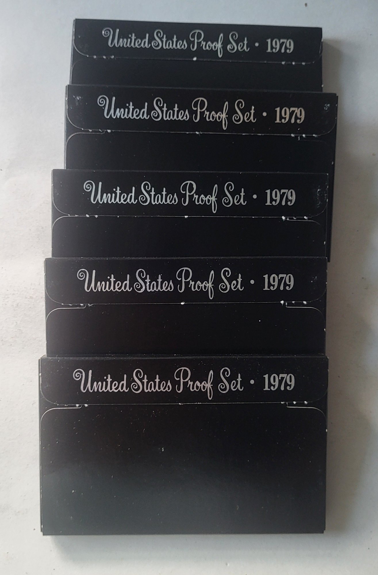 US PROOF SET---1979--COLLECTION OF 5 SETS #18646 | Auctionninja.com