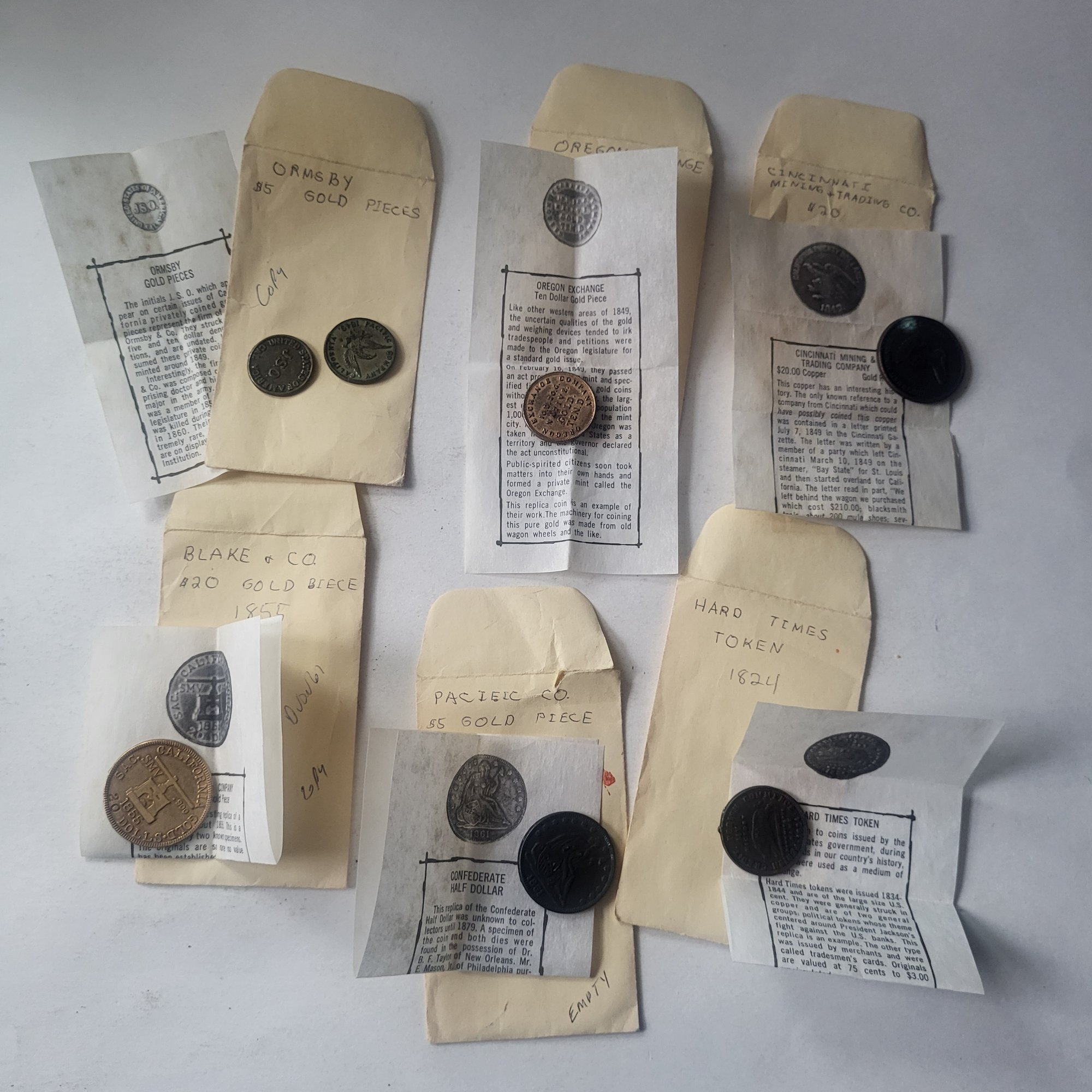 COLLECTION OF 7 COINS #19820 | Auctionninja.com