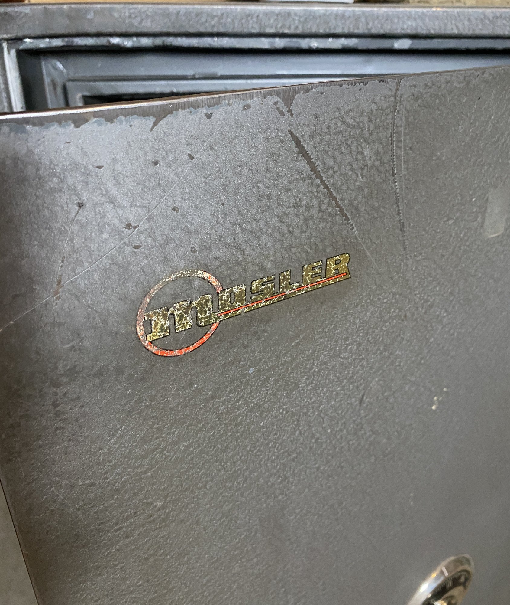 Incredible Vintage Safe From The Mosler Safe Company #13494 ...