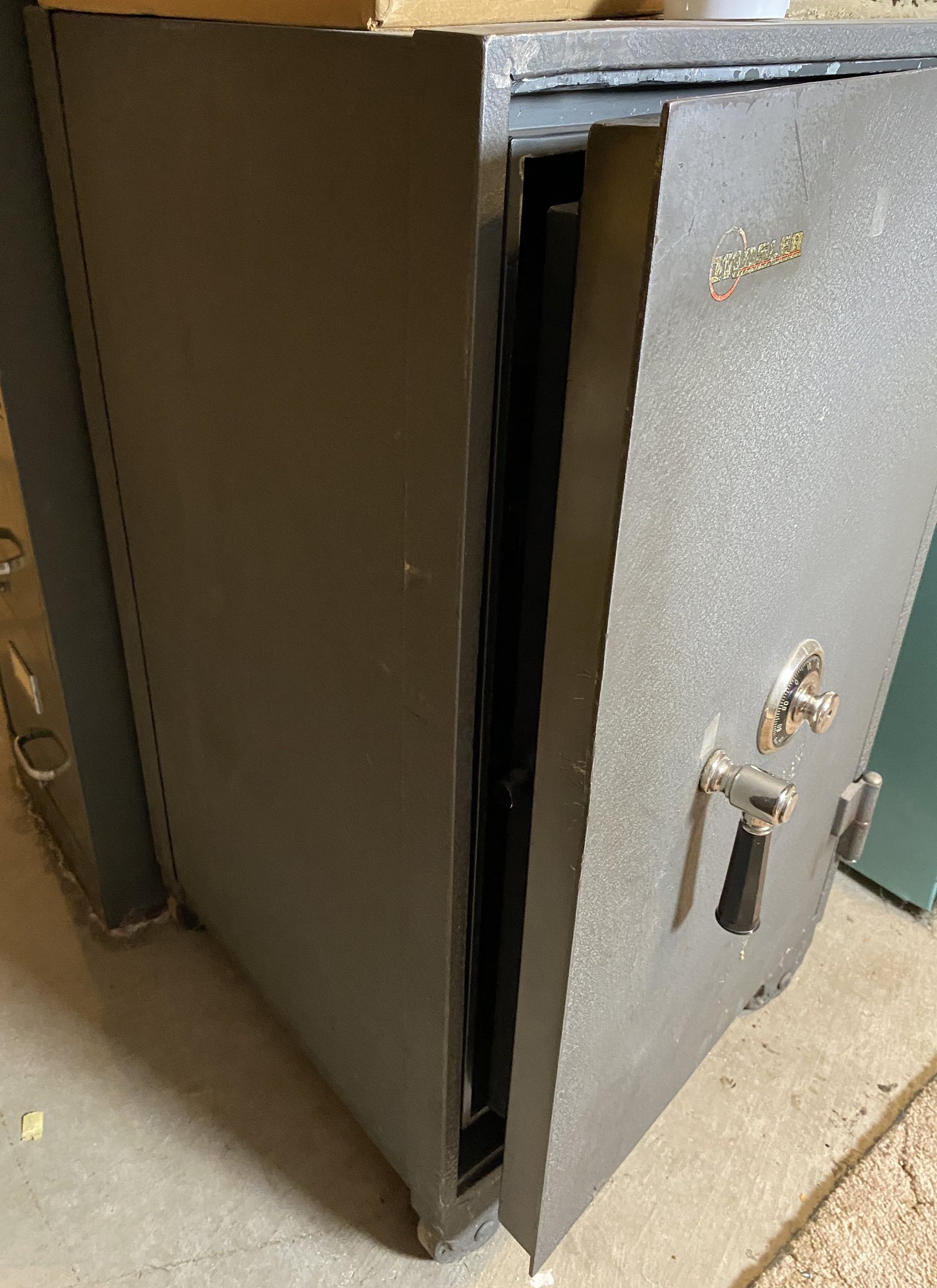 Incredible Vintage Safe From The Mosler Safe Company #13494 ...