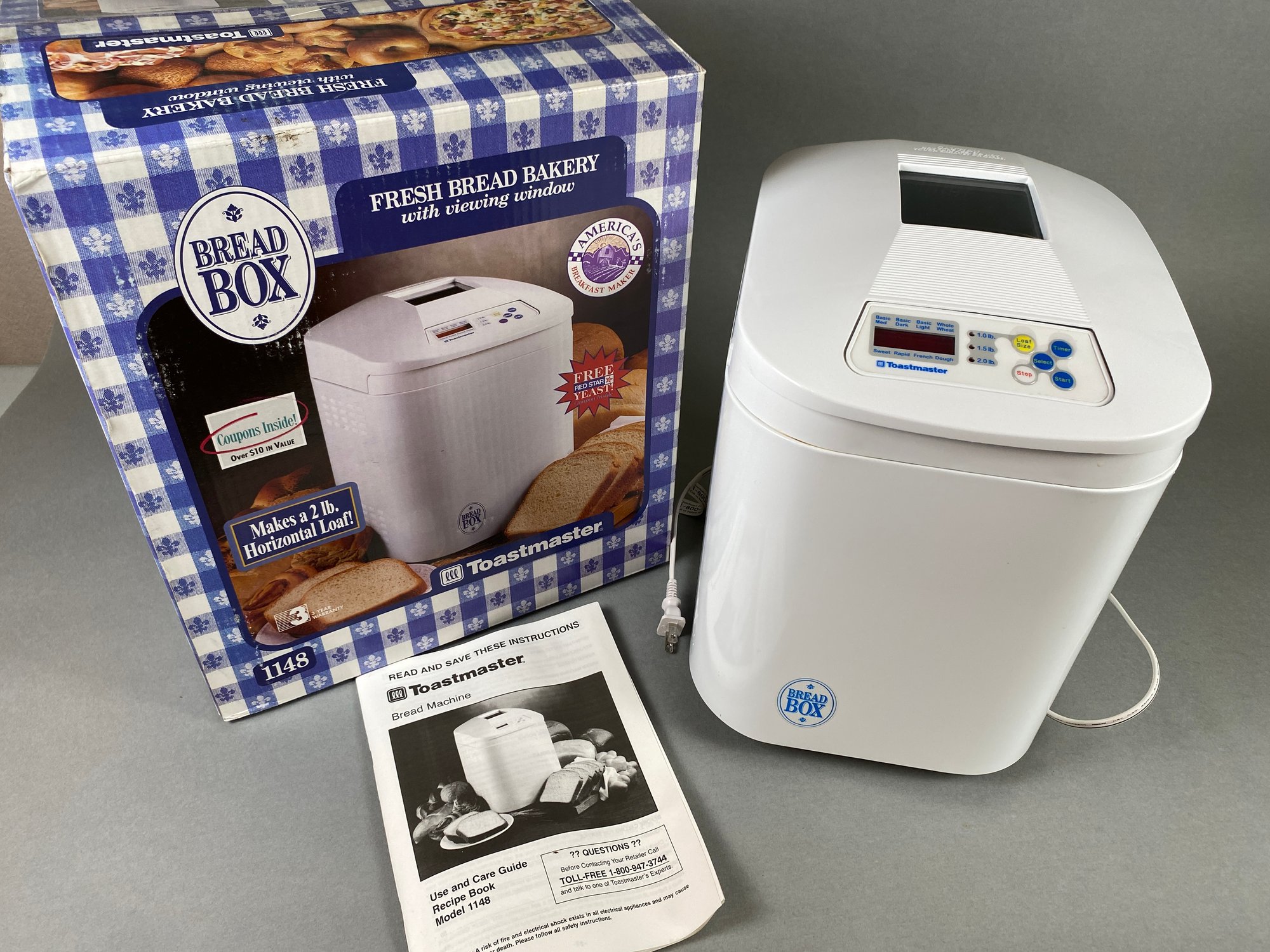 Bread Machine Called The Bread Box By Toastmaster #6975 | Auctionninja.com