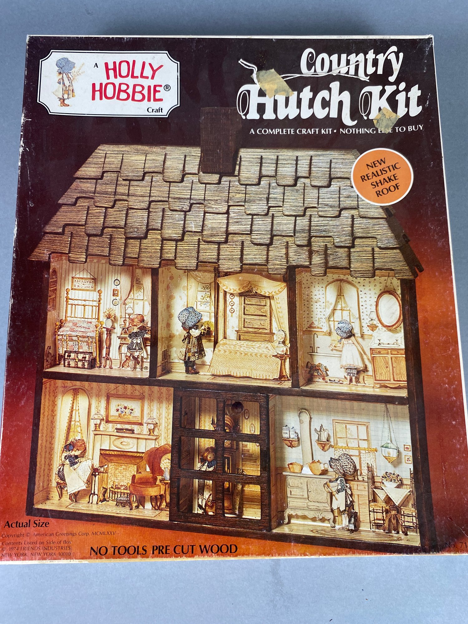 Vintage 1970s Holly Hobby Country Hutch Kit #7058 | Auctionninja.com
