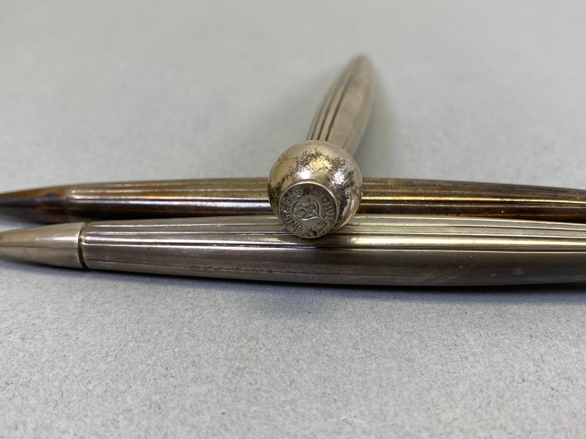 Antique Sterling Silver Towle Rotary Dial A Pens #9987 | Auctionninja.com