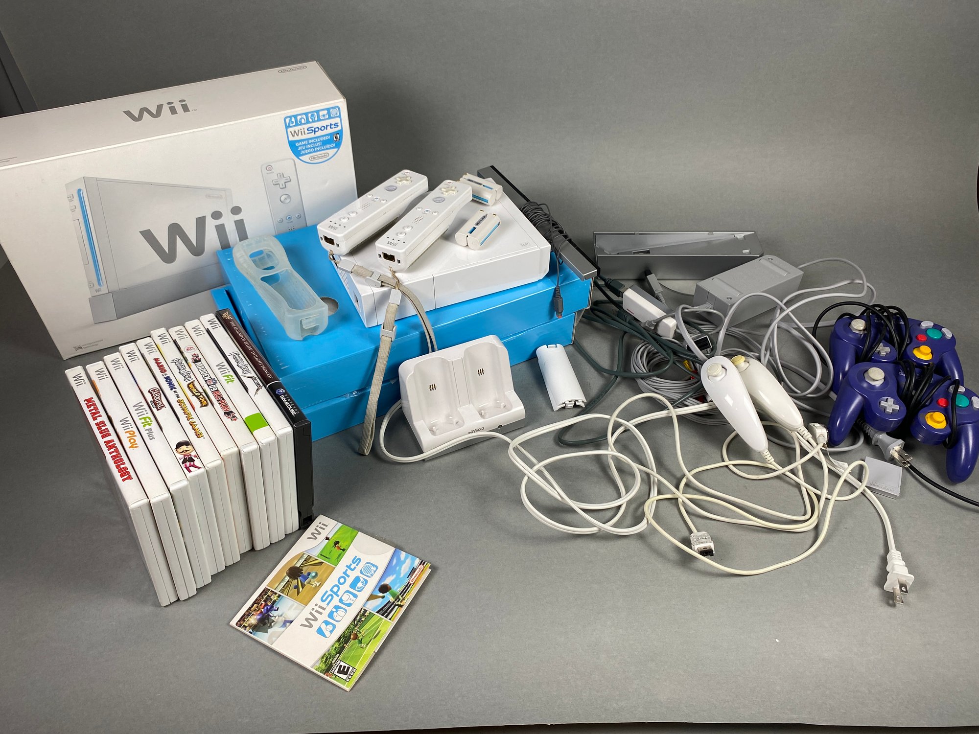 Updated On 8/20: Nintendo Wii Gaming Console, Controllers, Games And Accessories #7128 ...