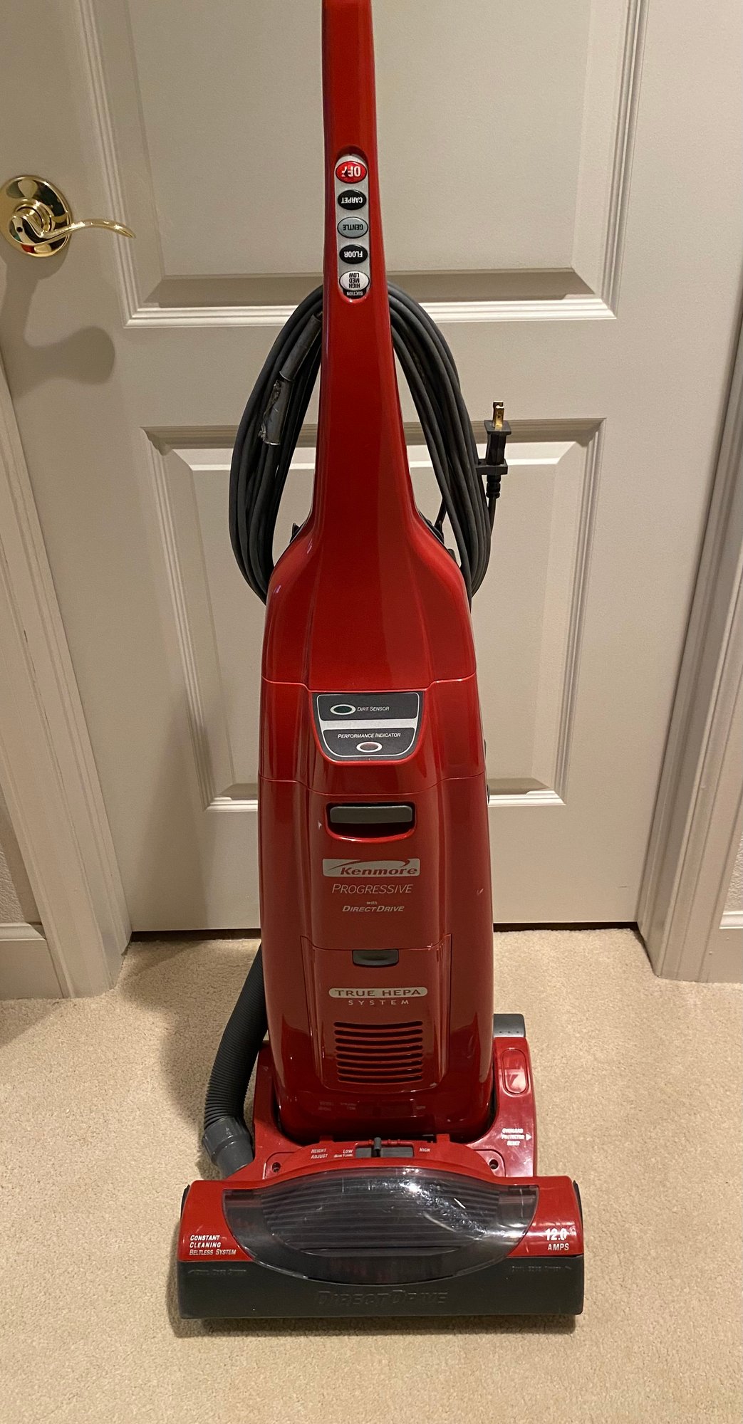 Kenmore Progressive Direct Drive Vacuum Cleaner With HEPA Filter System ...