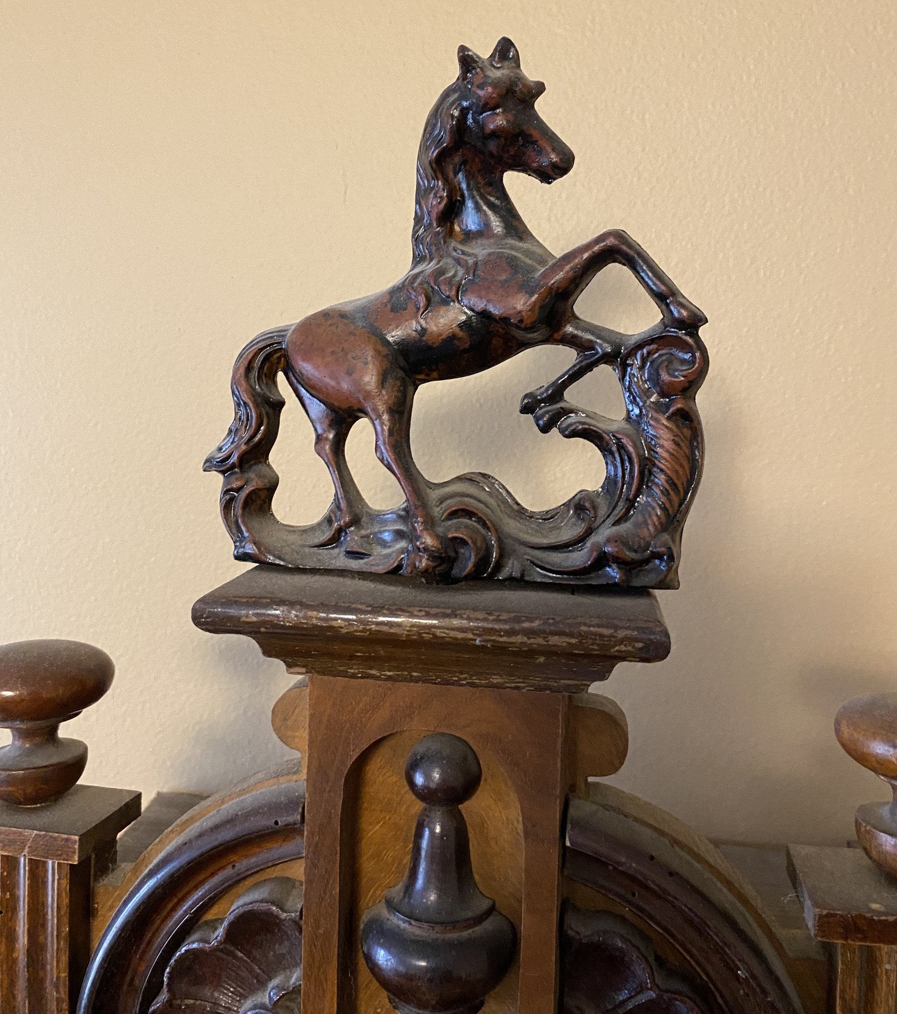 Antique German FMS Friedrich Mauthe Wall Clock, From The 1890s, With ...