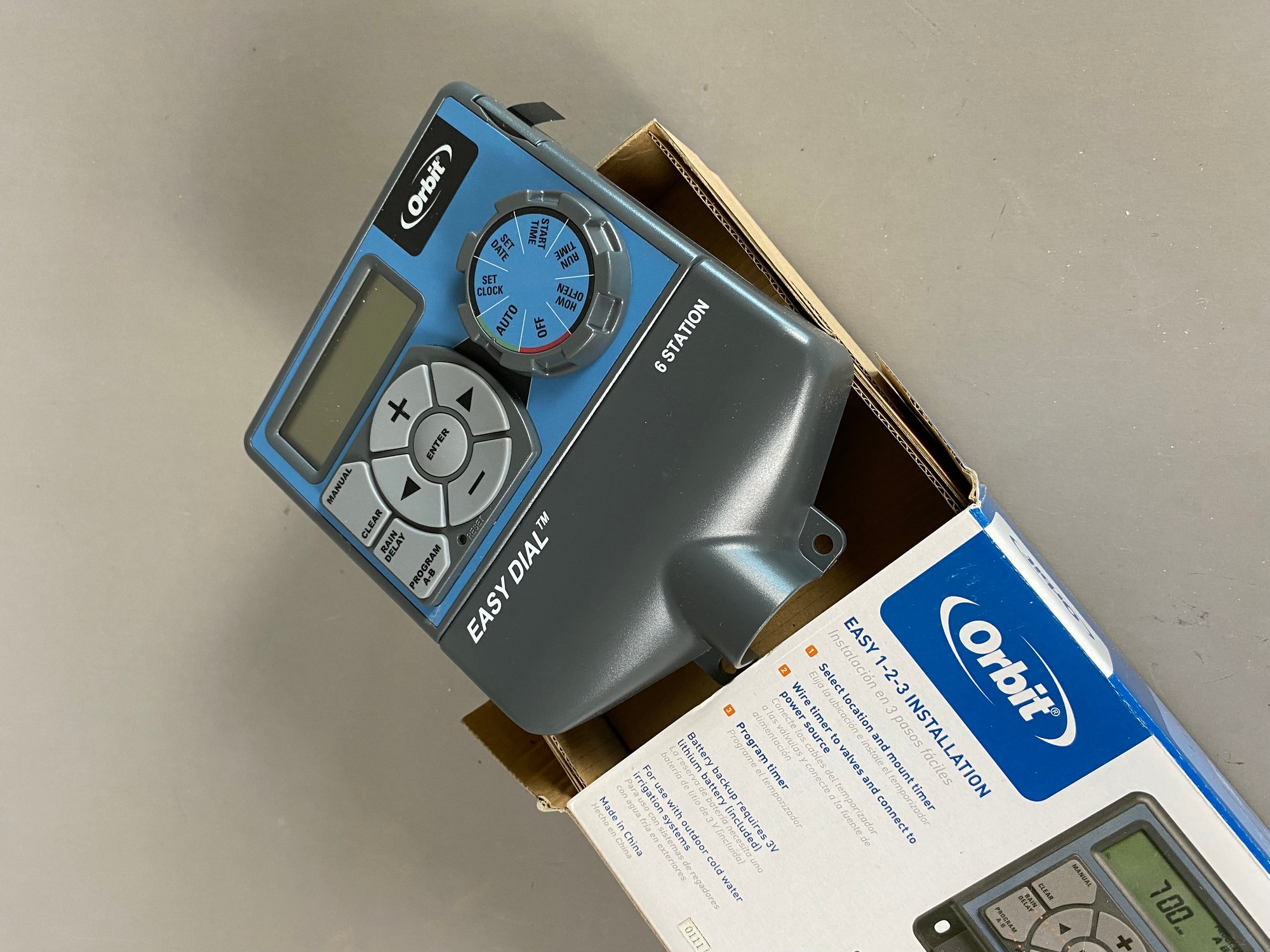 New In The Box Orbit Easy Dial Sprinkler System Controller Timer, 6 ...