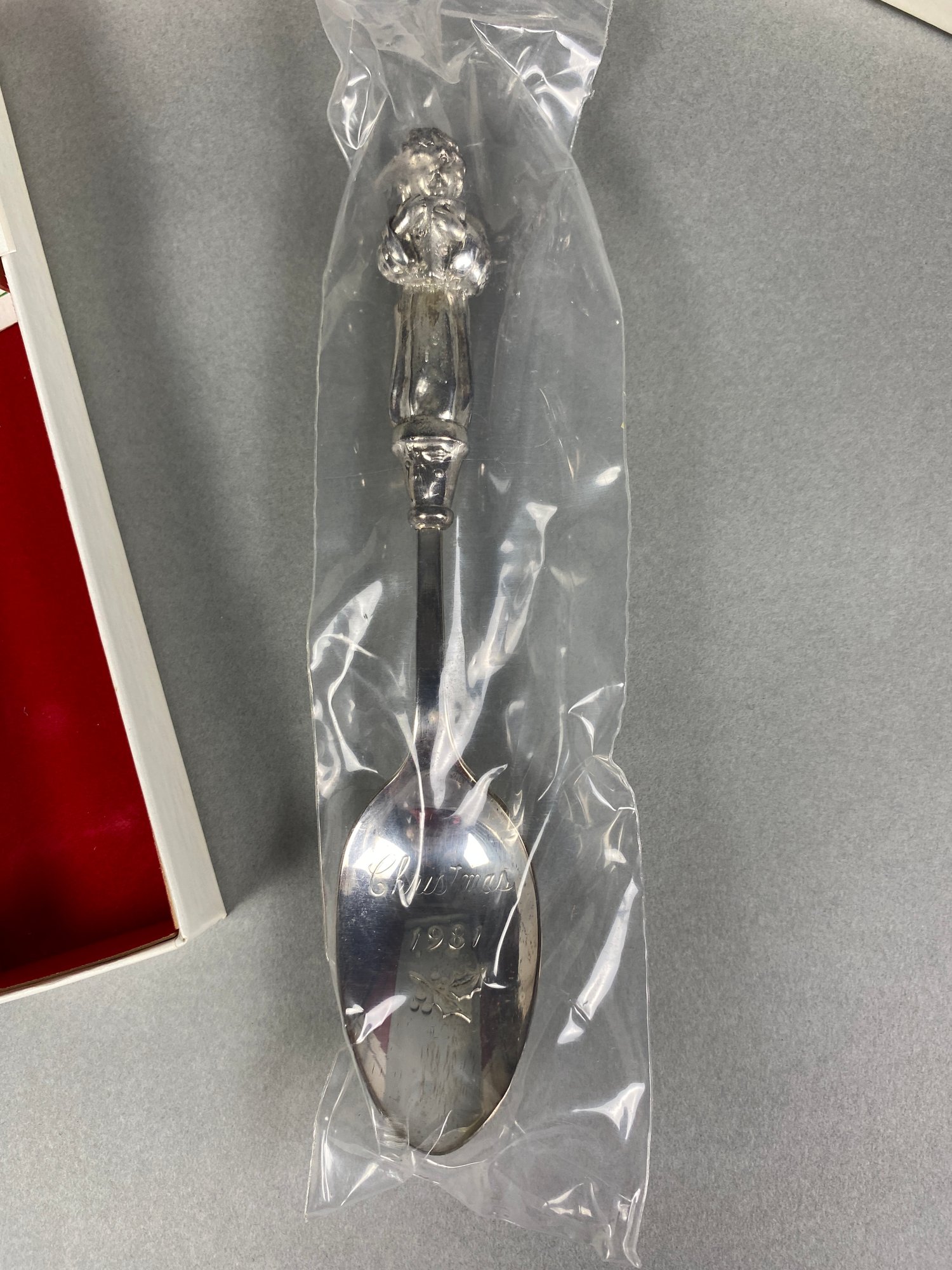 Vintage Reed & Barton Silverplate Christmas Collector Spoons For 1981 ...