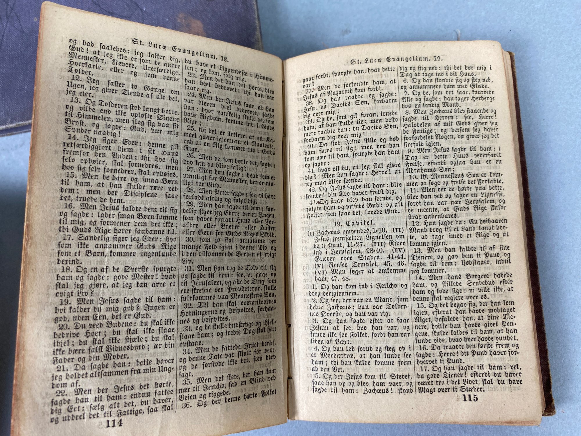 Very Old Religious Books Including Two New Testaments, Bible Stories ...