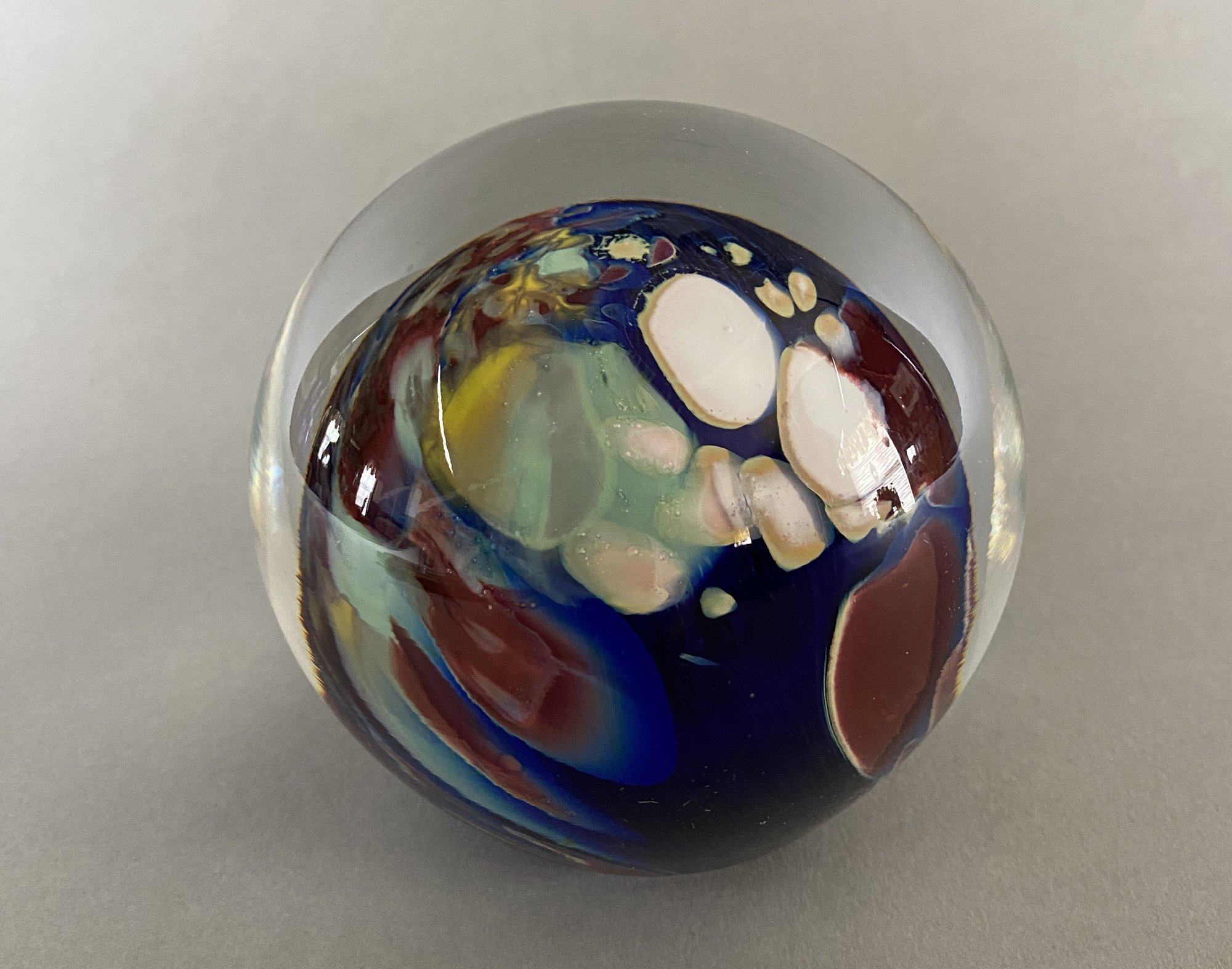Fantastic Glass Signed Paperweight By Michael David From Blake Street ...