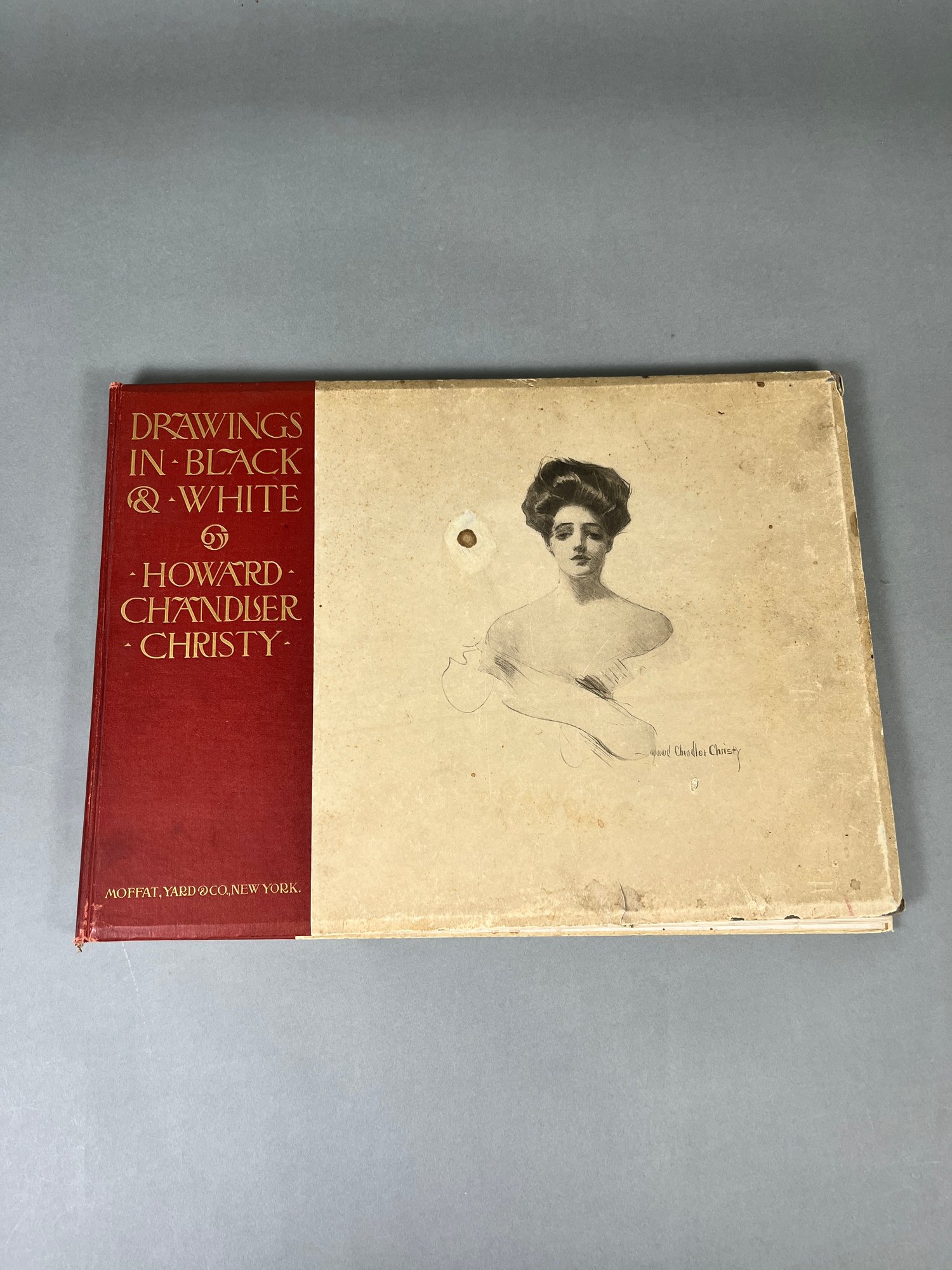 Hardcover Coffee Table Book Titled "drawings In Black And White" By ...