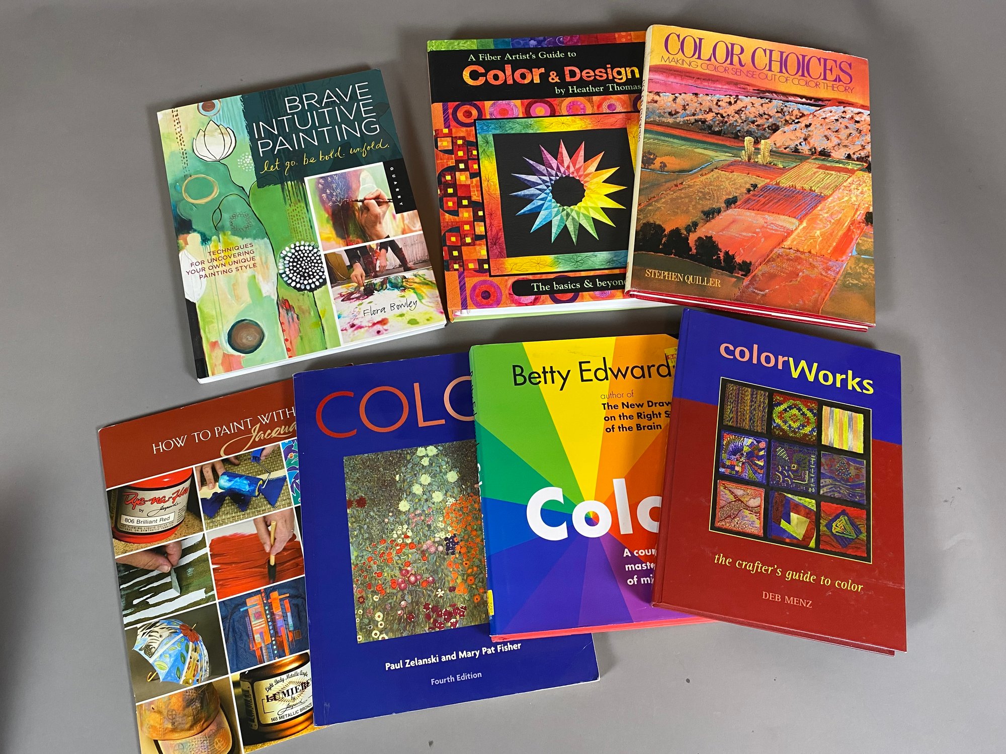 7 Books On Painting, Color & Design, Featuring Color Works And Color ...