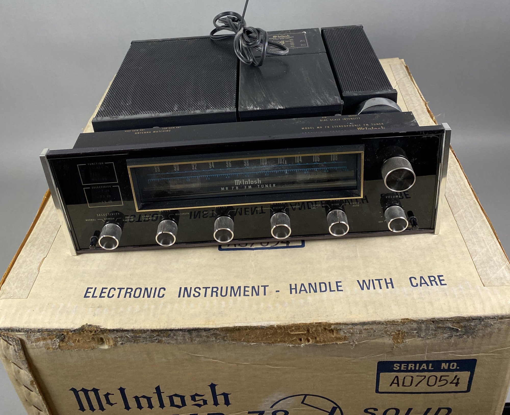 Updated On 8/19: Incredible Hard To Find Vintage McIntosh Stereo Tuner ...
